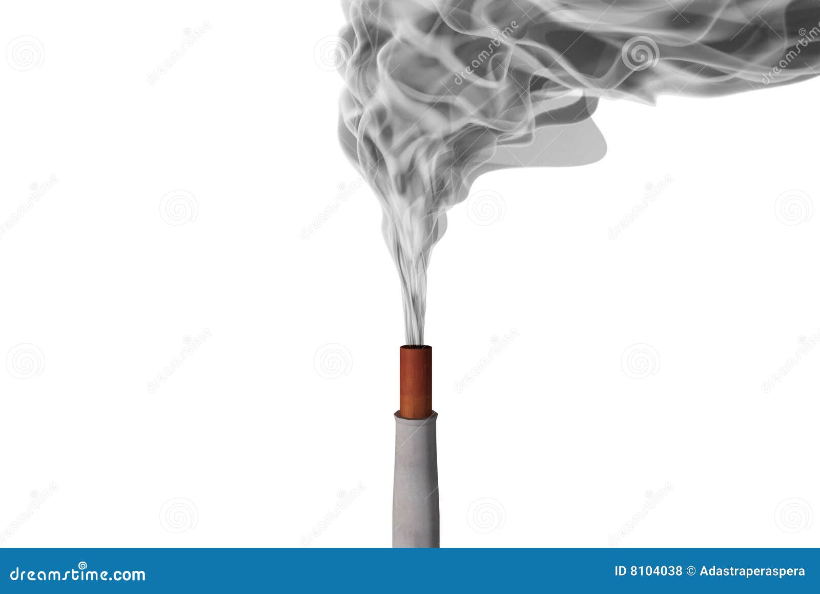 Isolated chimney stock illustration. Illustration of frontal - 8104038