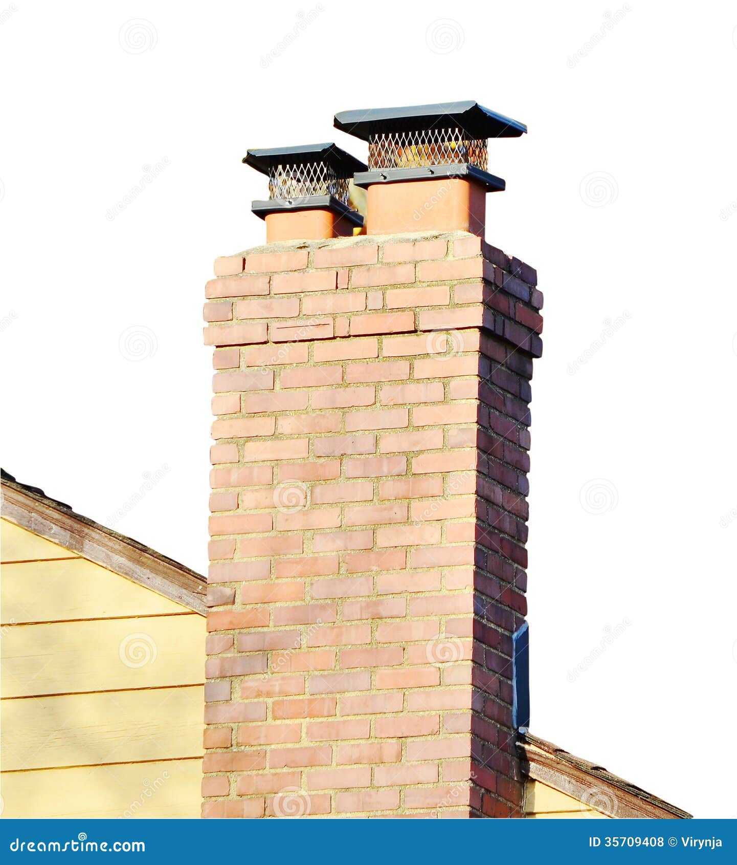 Isolated chimney stock photo. Image of sweep, environmental - 35709408