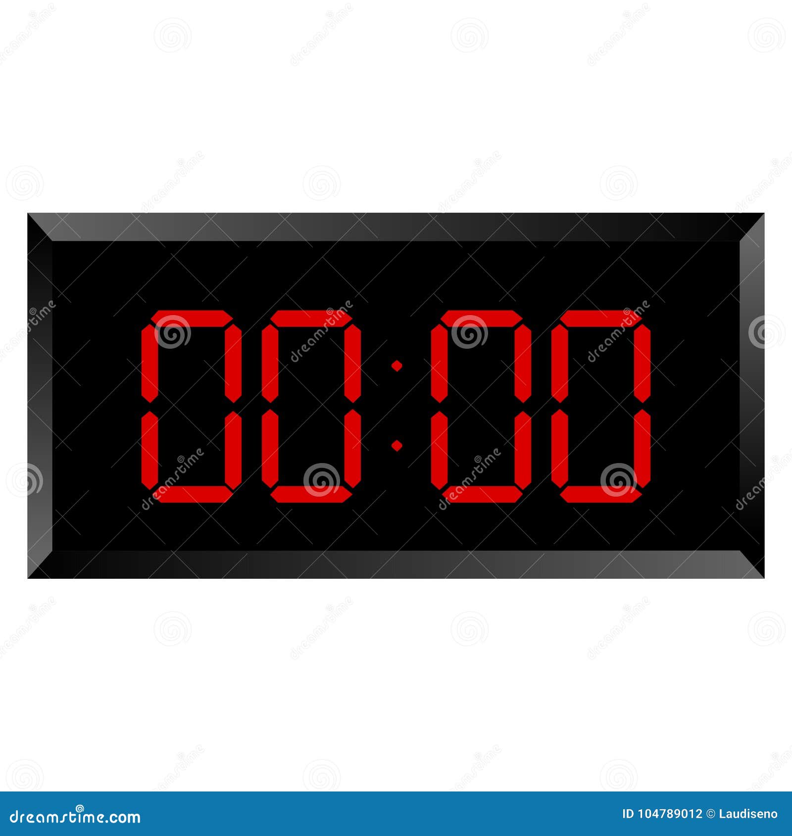 Isolated Chronometer Icon Sport Timer Timekeeper Cartoon Vector