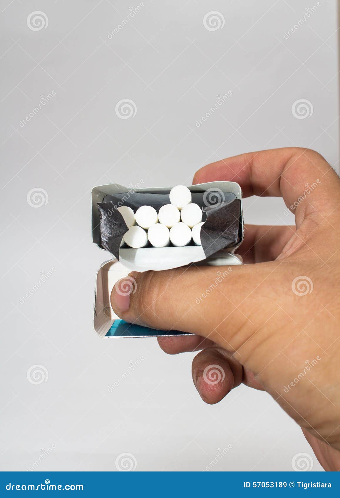 Isolated cigarette box stock image. Image of ideas, addiction - 57053189