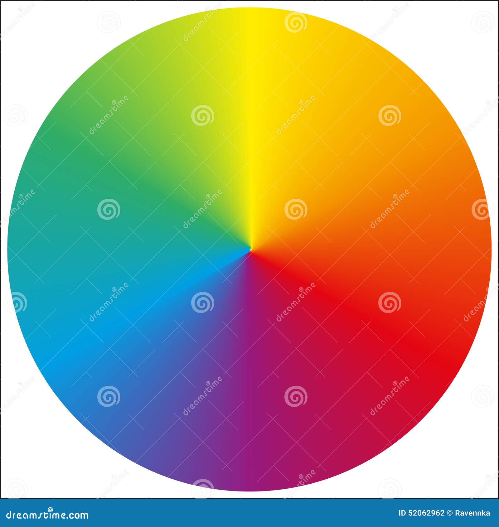 Circular Rainbow Round Frame Border Stock Photo | CartoonDealer.com ...