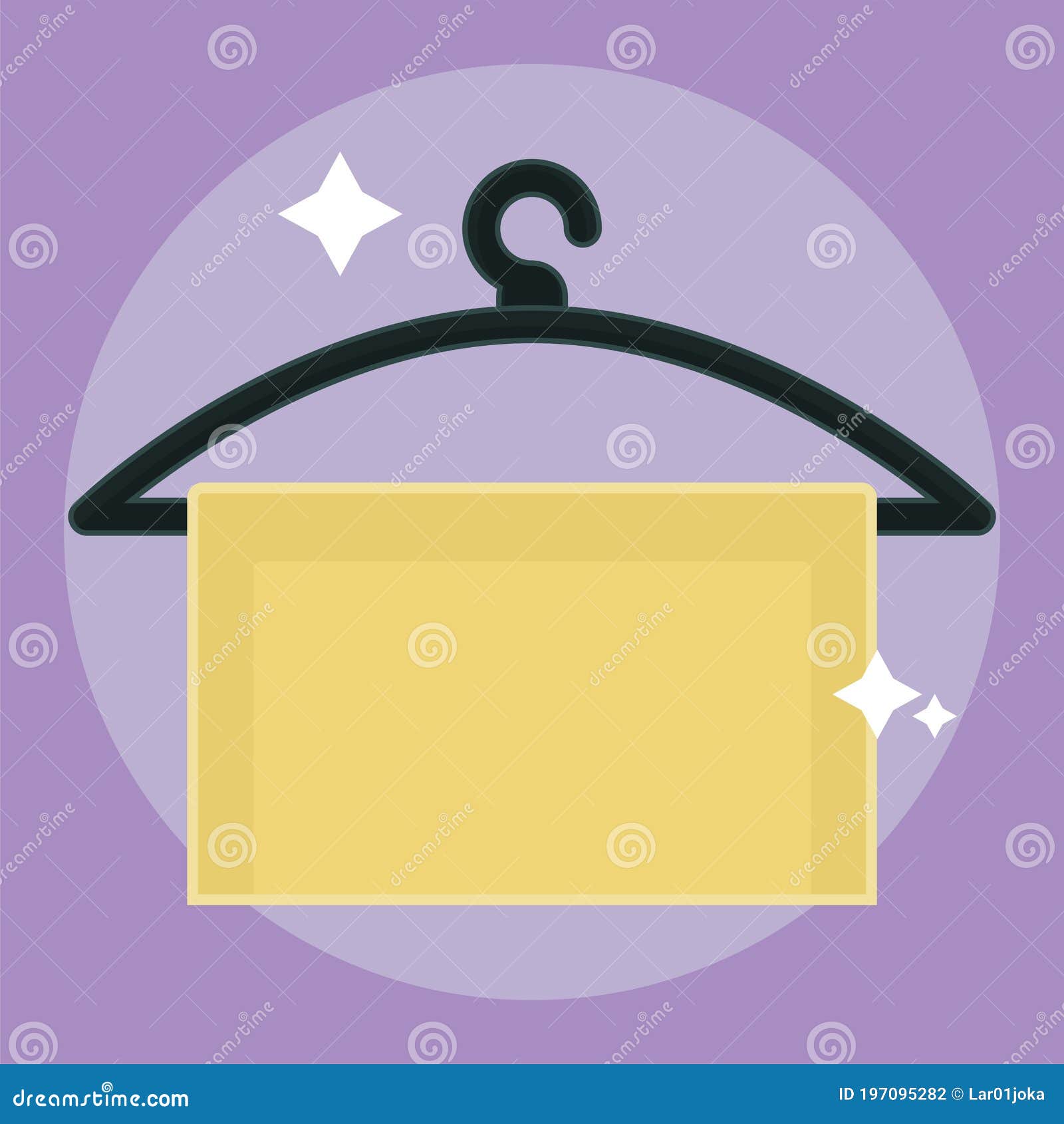 Isolated Cleaning Cloth Icon Stock Vector - Illustration of hand ...