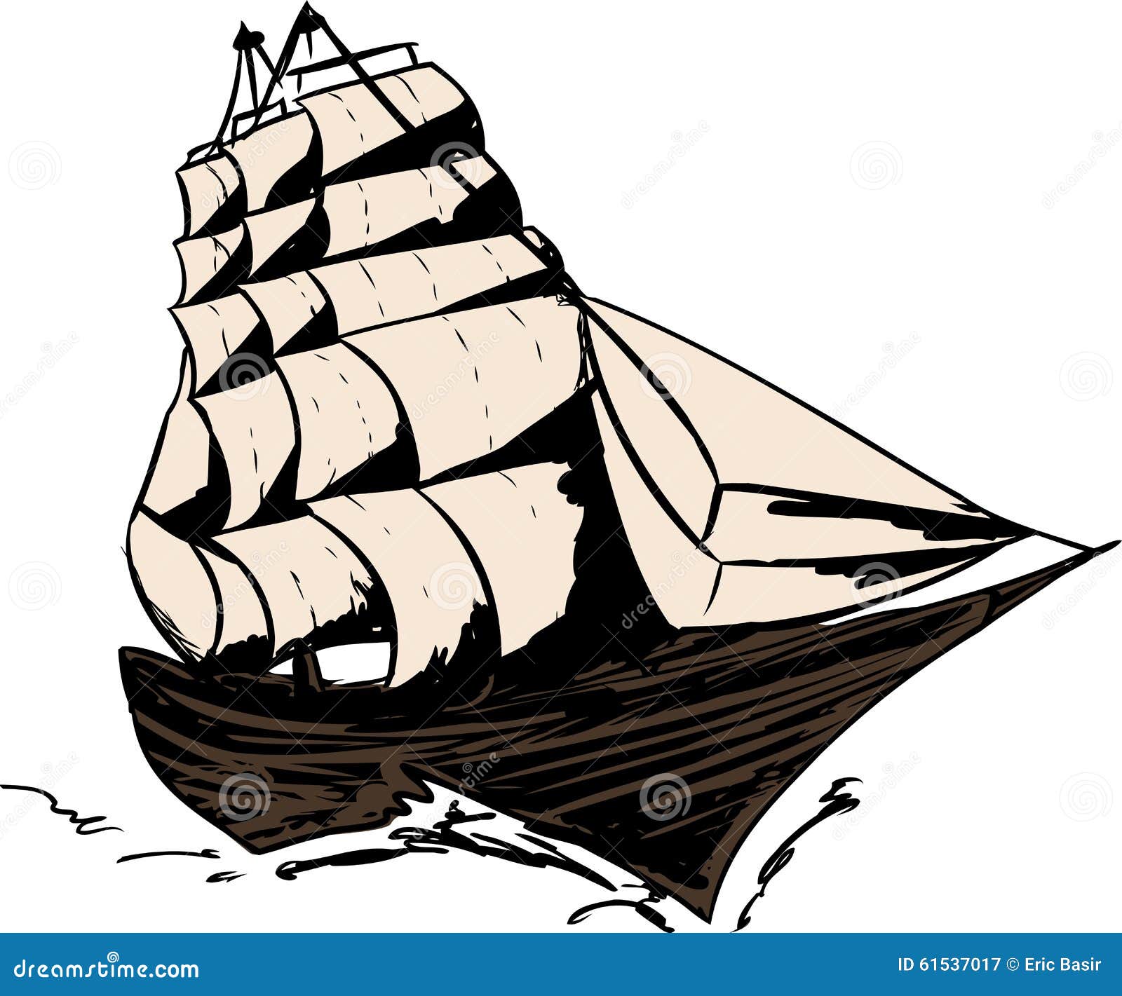 Clipper Ship Clip Art Stock Illustrations – 18 Clipper Ship Clip Art ...