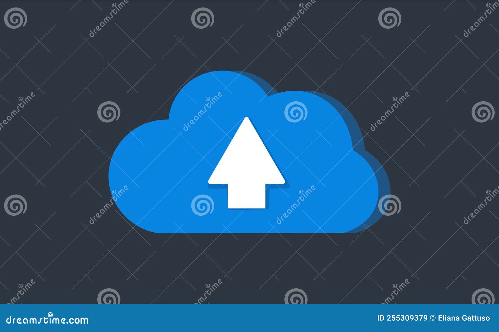 Isolated Cloud Data Storage Icon. Concept of Uploading on Server and ... Isolated Cloud Data Storage Icon. Concept of Uploading on Server and ...