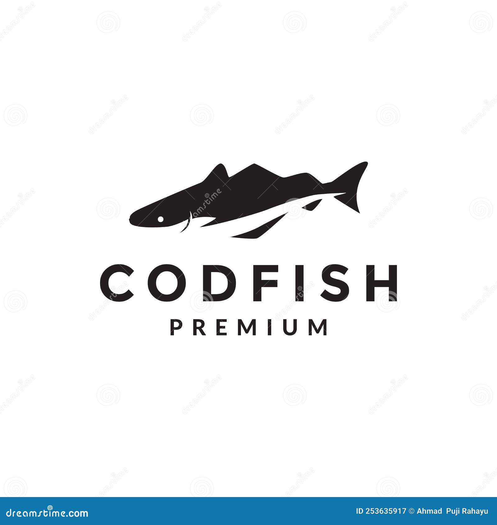Isolated Codfish Logo Design Vector Stock Vector - Illustration of ...