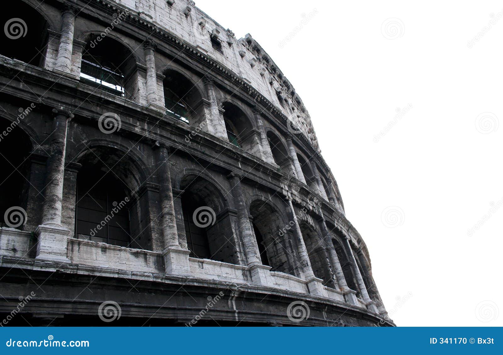 Isolated Collosseum stock photo. Image of gladiator, coliseum - 341170