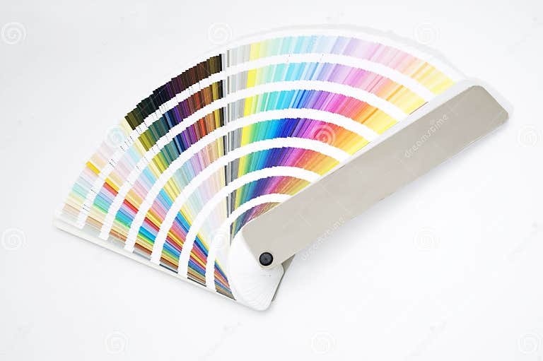 Isolated Color Guide - Chart Stock Image - Image of guide, create: 3114529