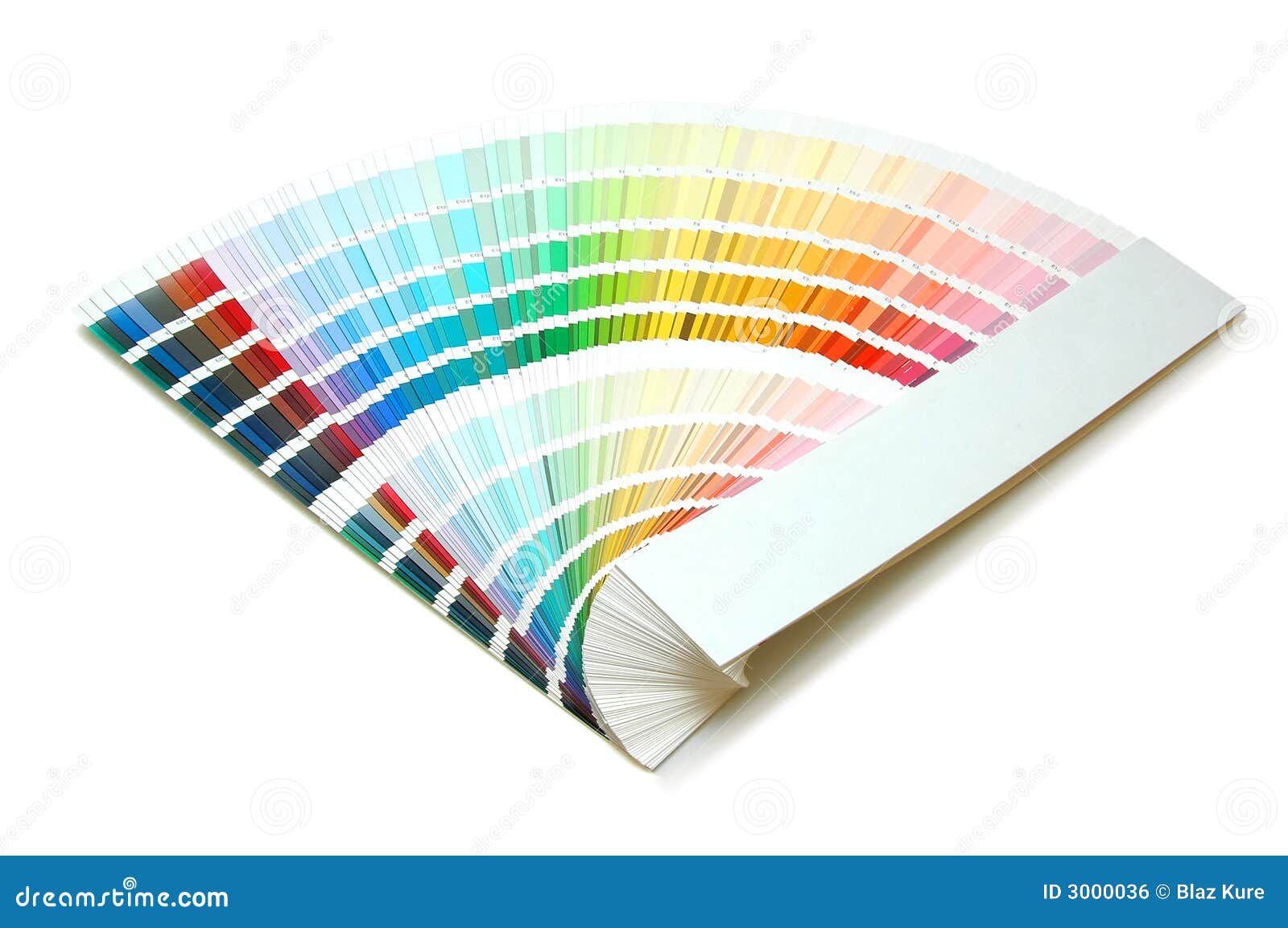 Isolated Color Scale stock photo. Image of rainbow, guide - 3000036
