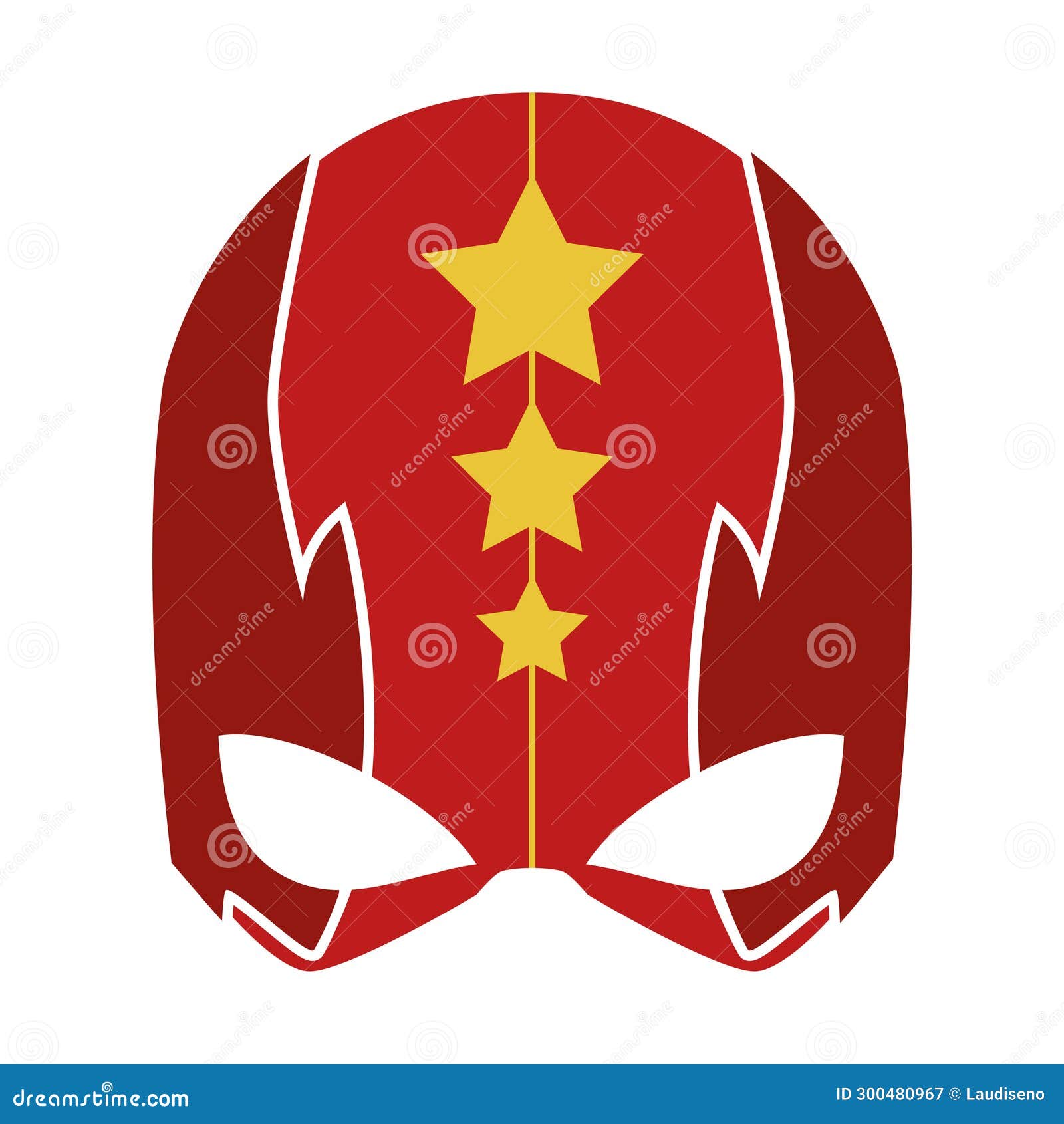 Isolated Colored Abstract Flat Superhero Mask Vector Stock Vector ...
