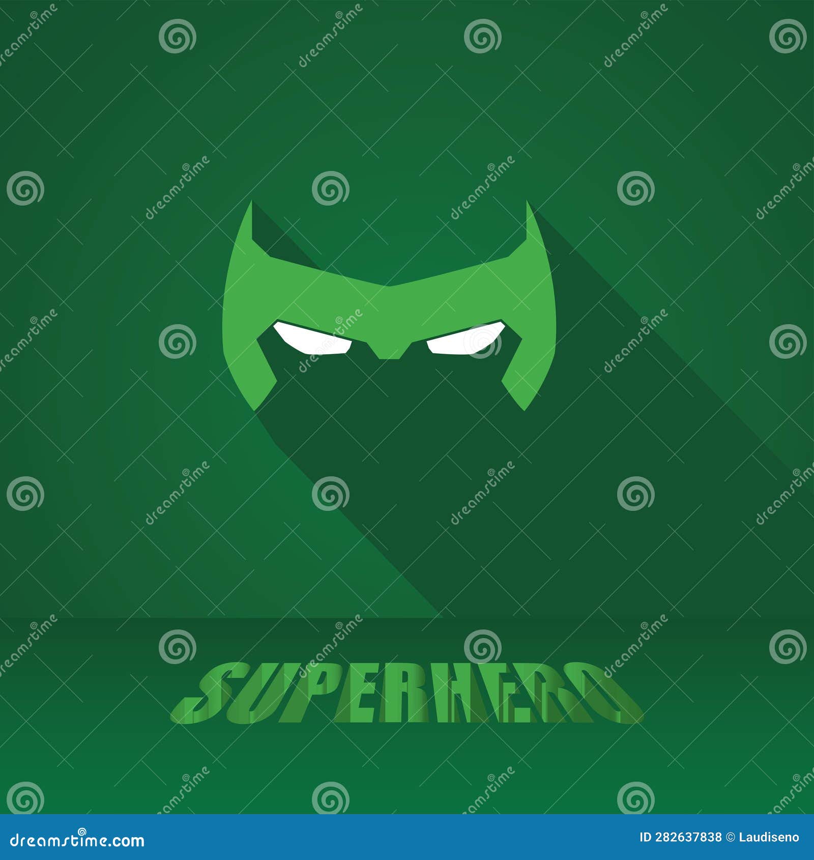 Isolated Colored Abstract Flat Superhero Mask Vector Stock Vector ...