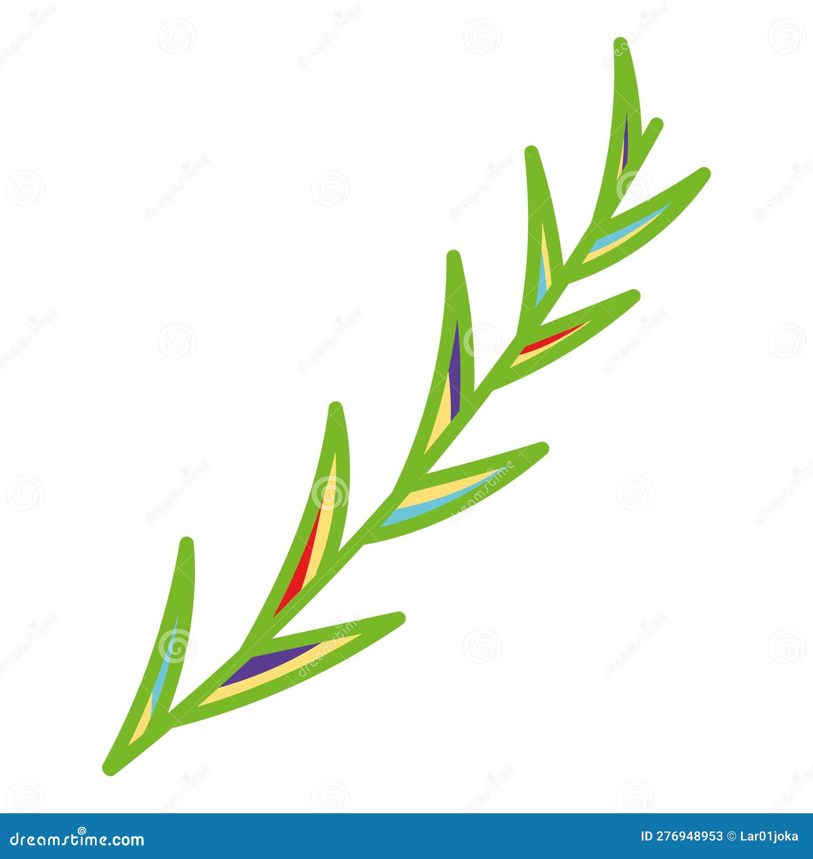 Isolated Colored Abstract Spike Icon Vector Stock Vector - Illustration ...