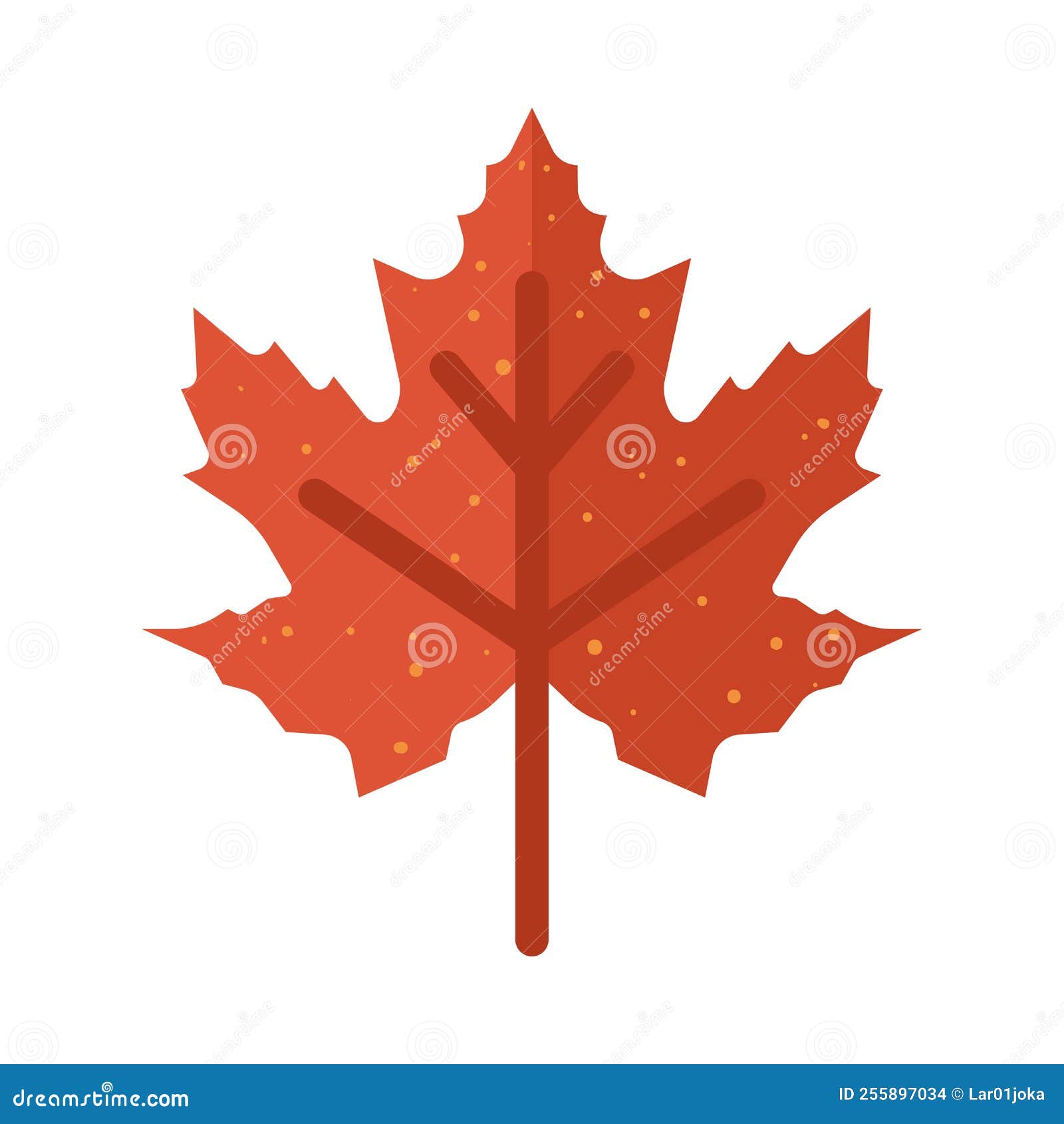Isolated Colored Autumn Leaf Icon Vector Stock Vector - Illustration of ...