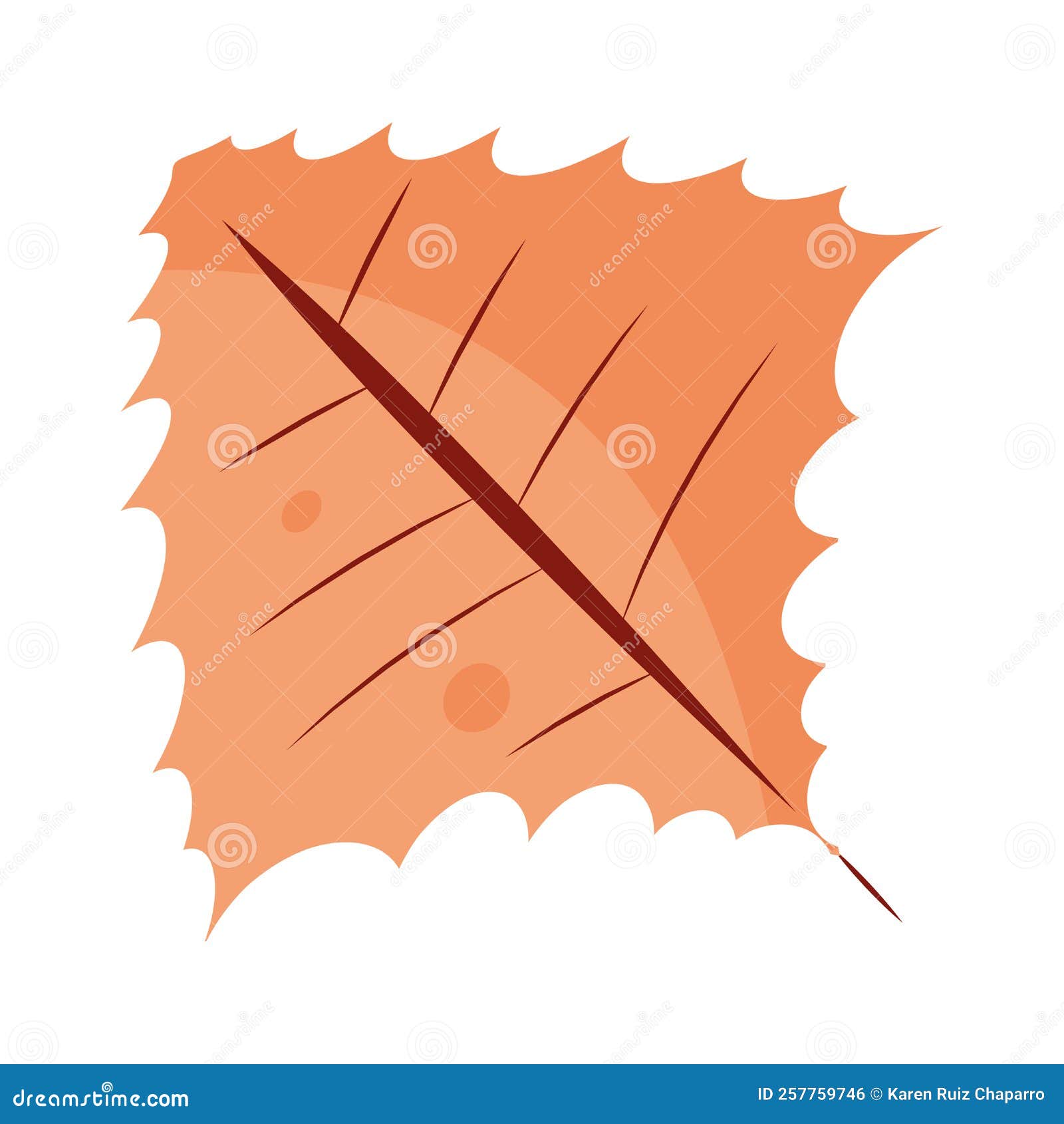 Isolated Colored Autumn Leaf Icon Vector Stock Vector - Illustration of ...