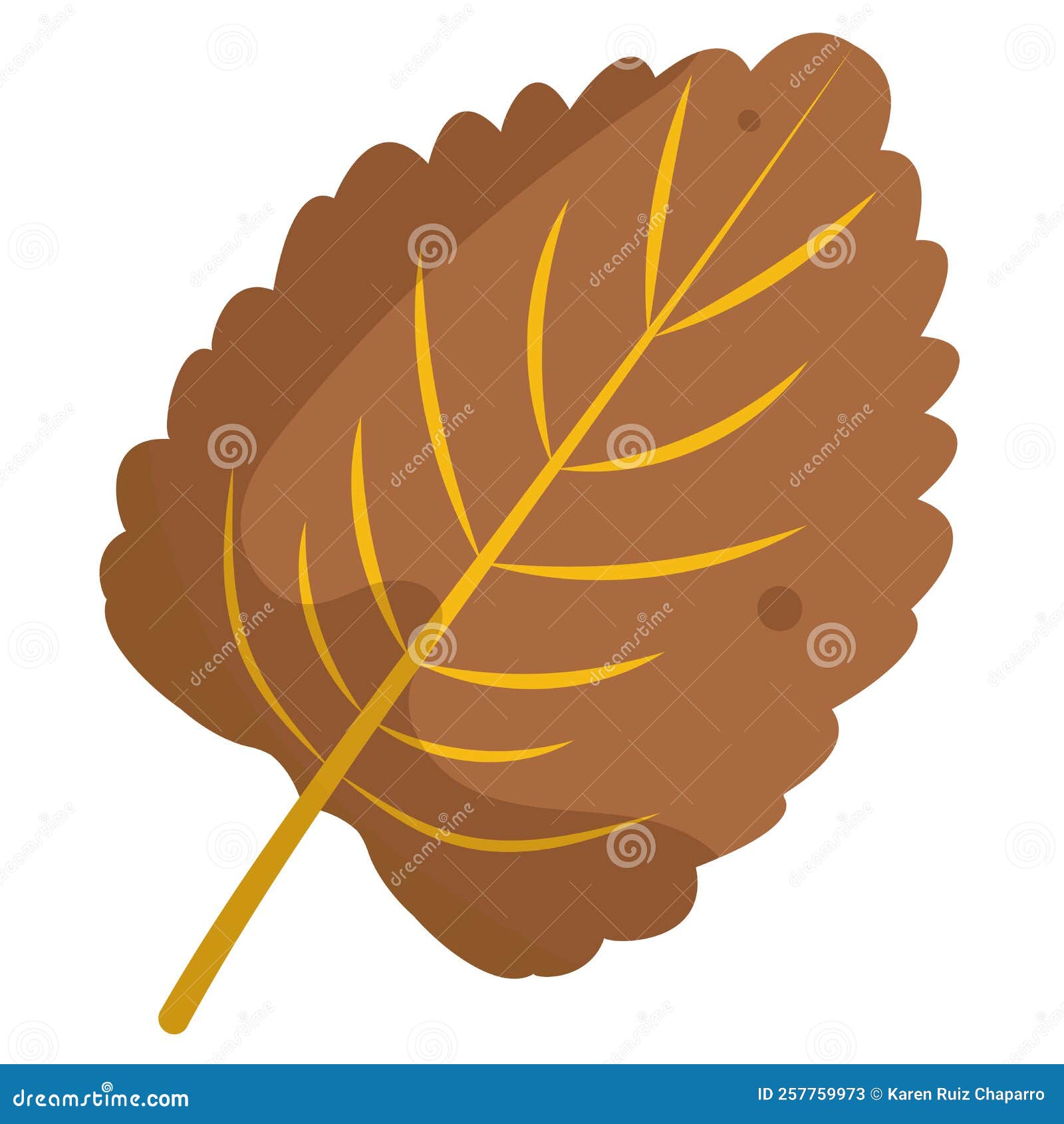 Isolated Colored Autumn Leaf Icon Vector Stock Vector - Illustration of ...