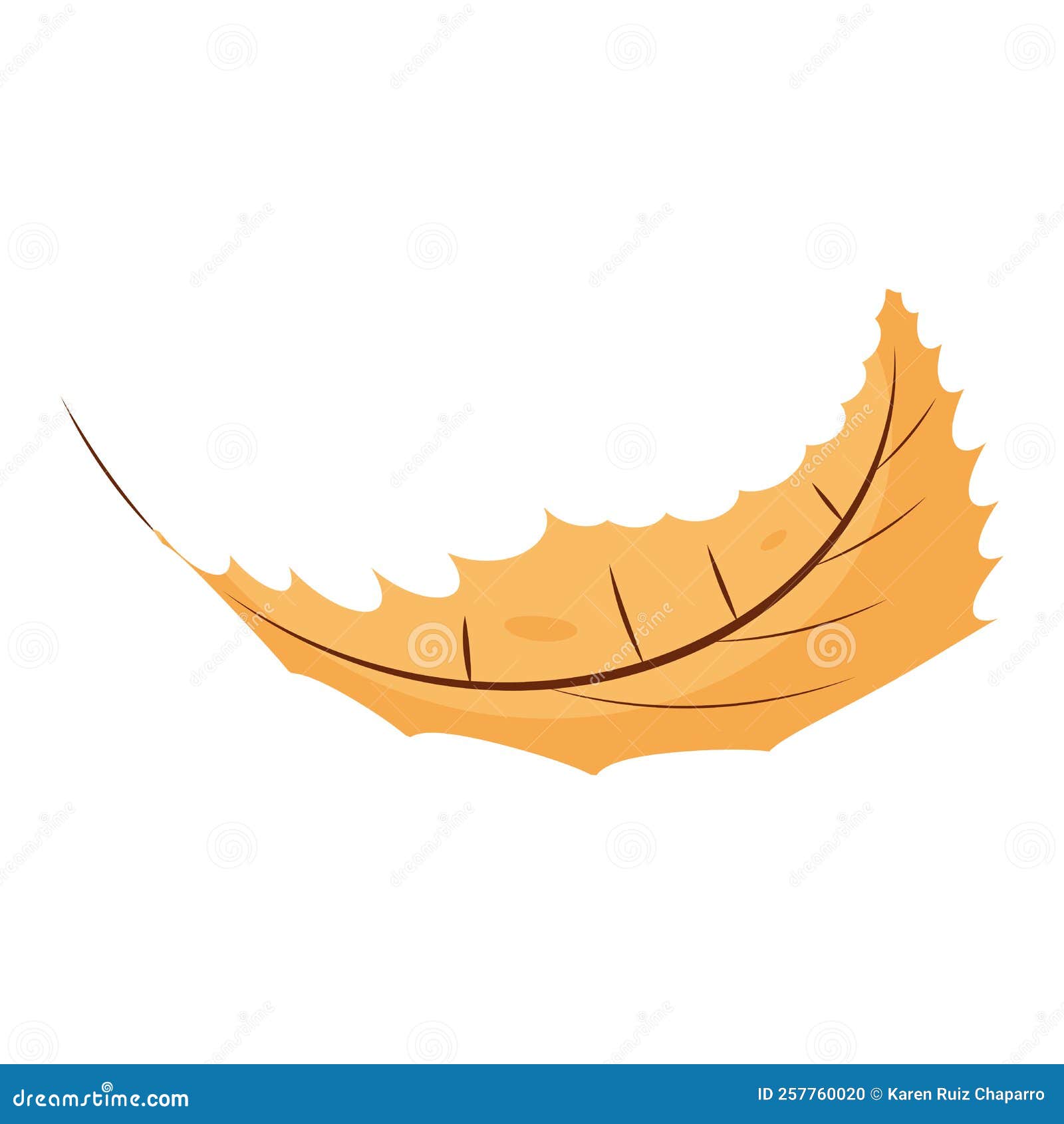 Isolated Colored Autumn Leaf Icon Vector Stock Vector - Illustration of ...