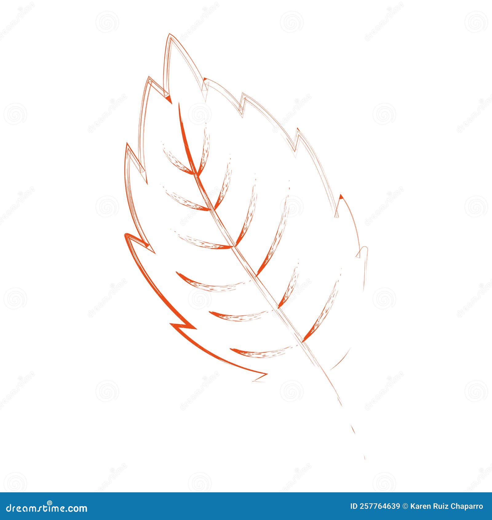 Isolated Colored Autumn Leaf Icon Vector Stock Vector - Illustration of ...