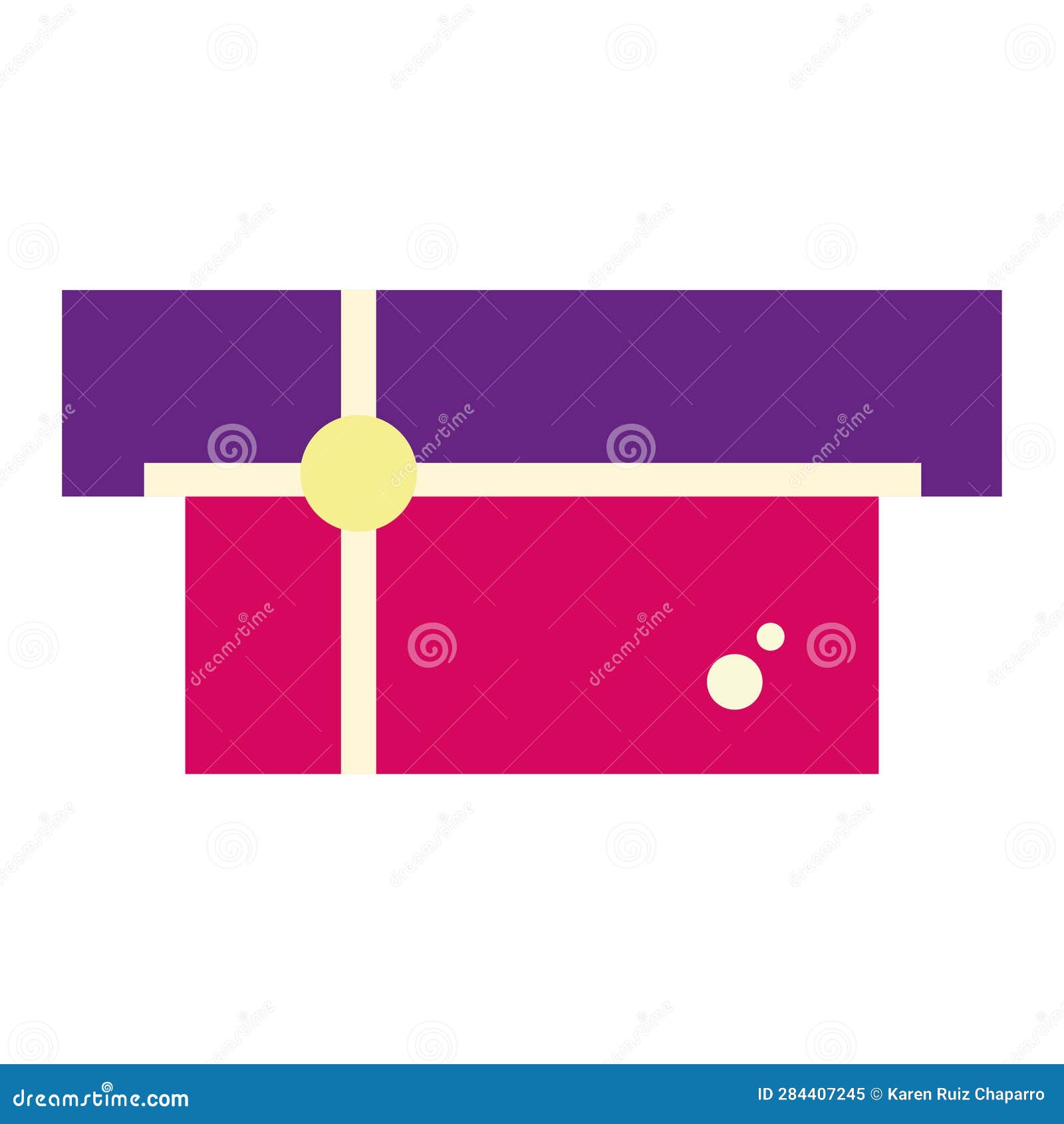 Isolated Colored Birthday Gift Icon Vector Stock Vector - Illustration ...