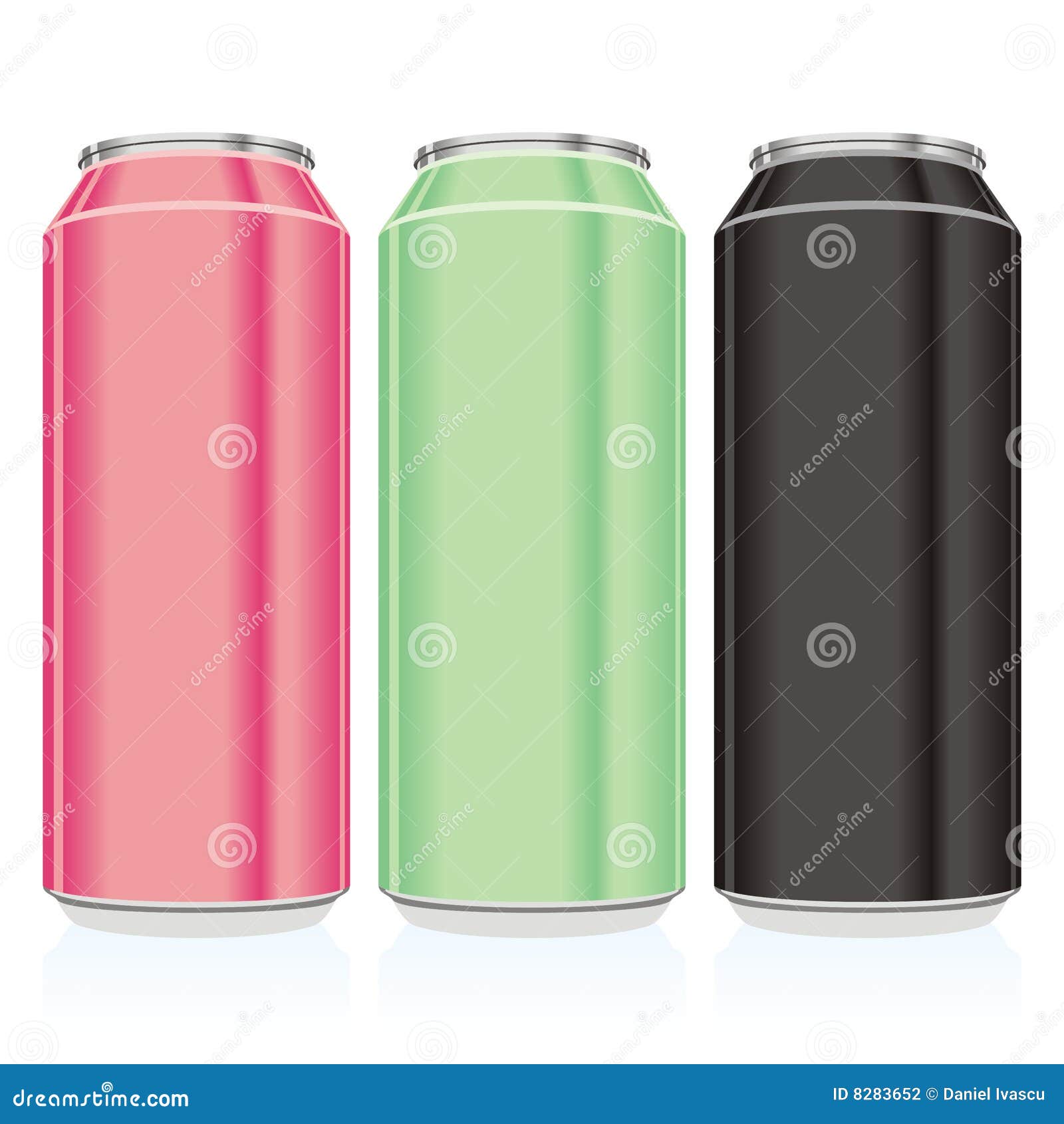 Isolated colored cans stock vector. Illustration of isolated - 8283652