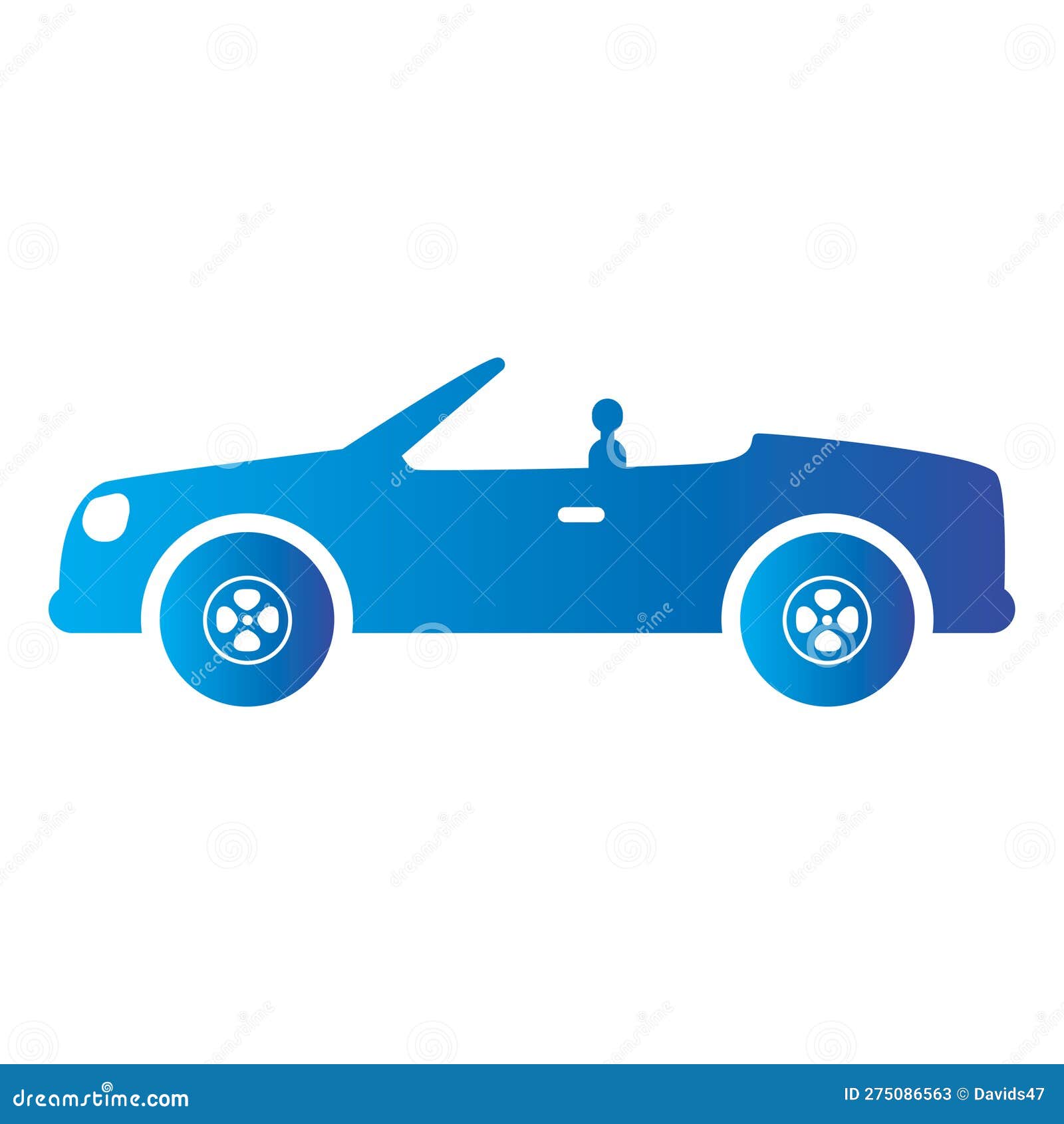 Isolated Colored Car Icon Flat Design Vector Stock Vector ...
