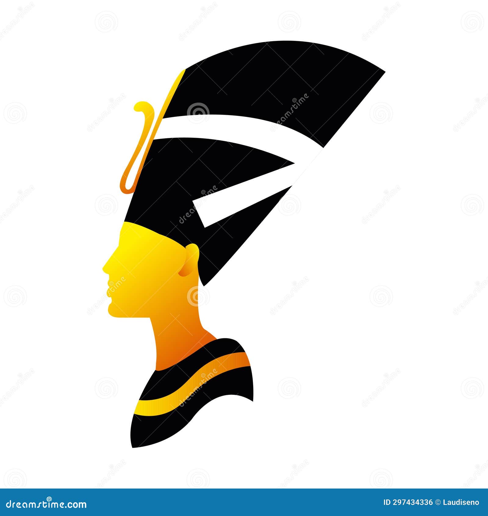 Isolated Colored Egypt Pharaoh Icon Vector Stock Vector - Illustration ...