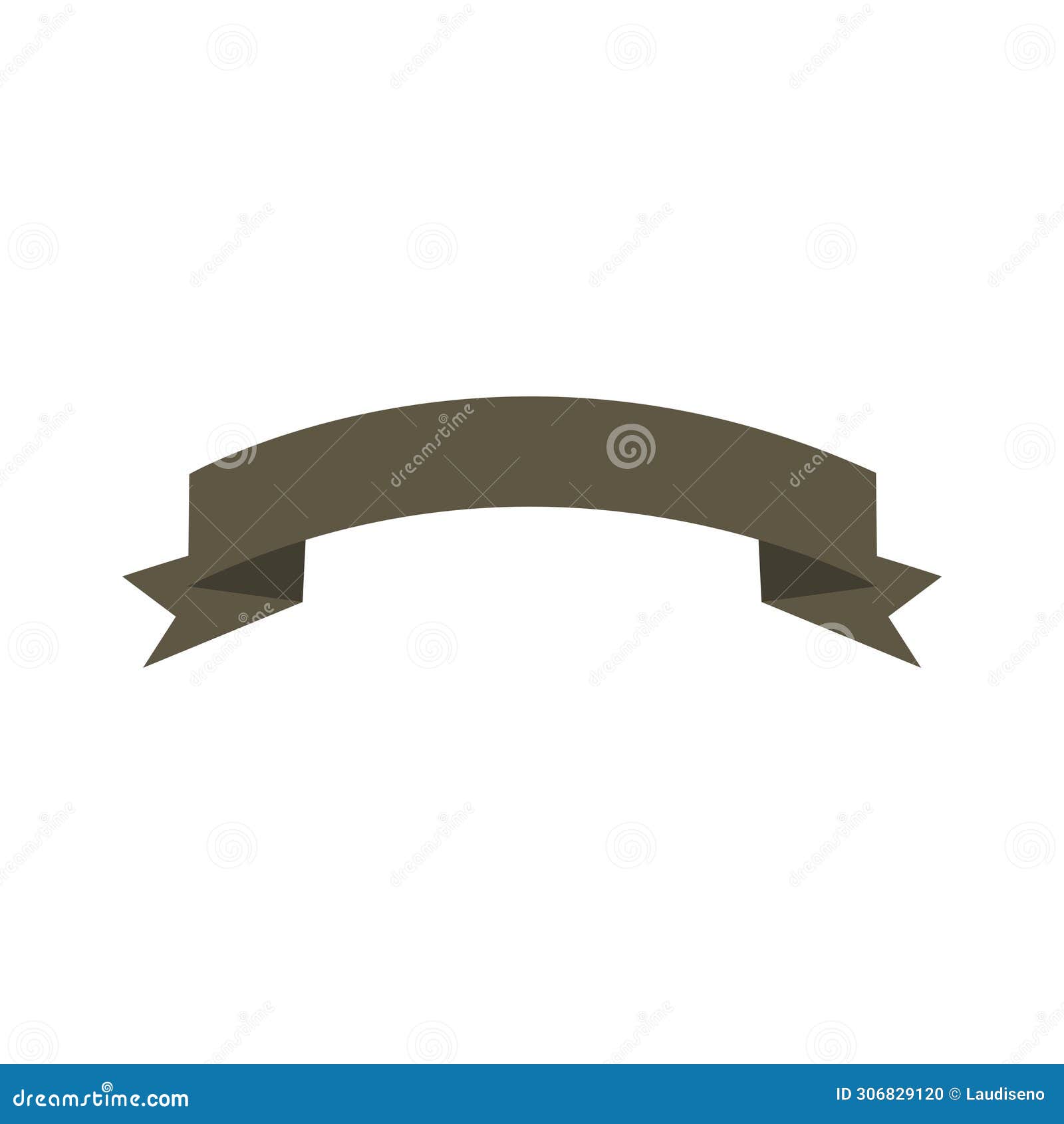 Isolated Colored Empty Ribbon Image Vector Stock Vector - Illustration ...