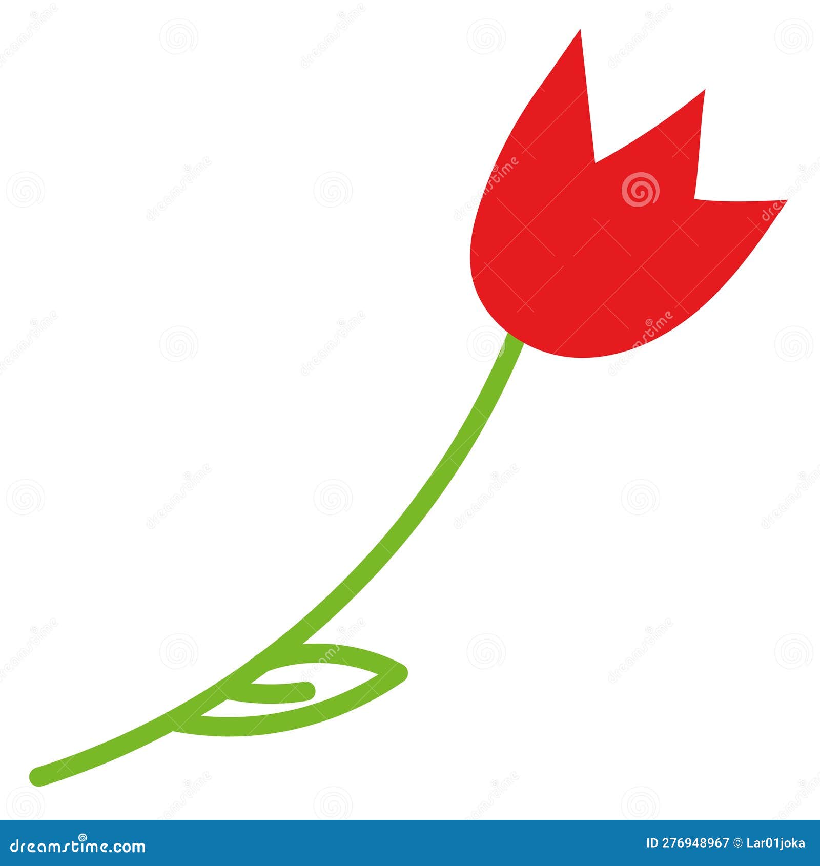 Isolated Colored Flower Icon Flat Design Vector Stock Vector ...