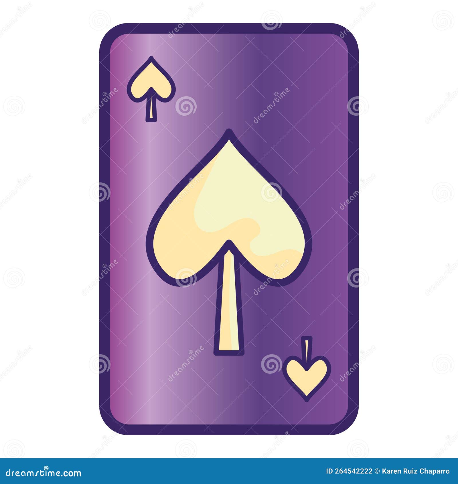 Isolated Colored Magic Card Icon Vector Stock Vector - Illustration of ...