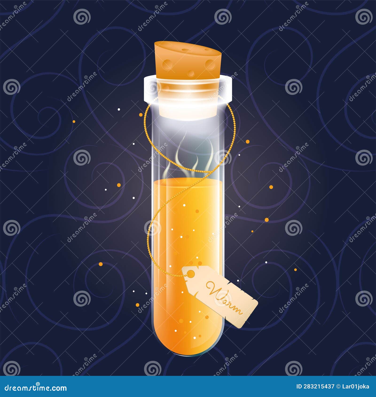 Isolated Colored Magical Potion Elixir Vector Stock Vector ...
