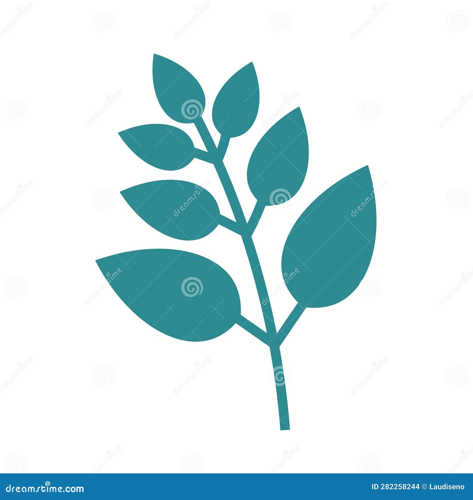 Isolated Colored Natural Leaf Icon Vector Stock Vector - Illustration ...