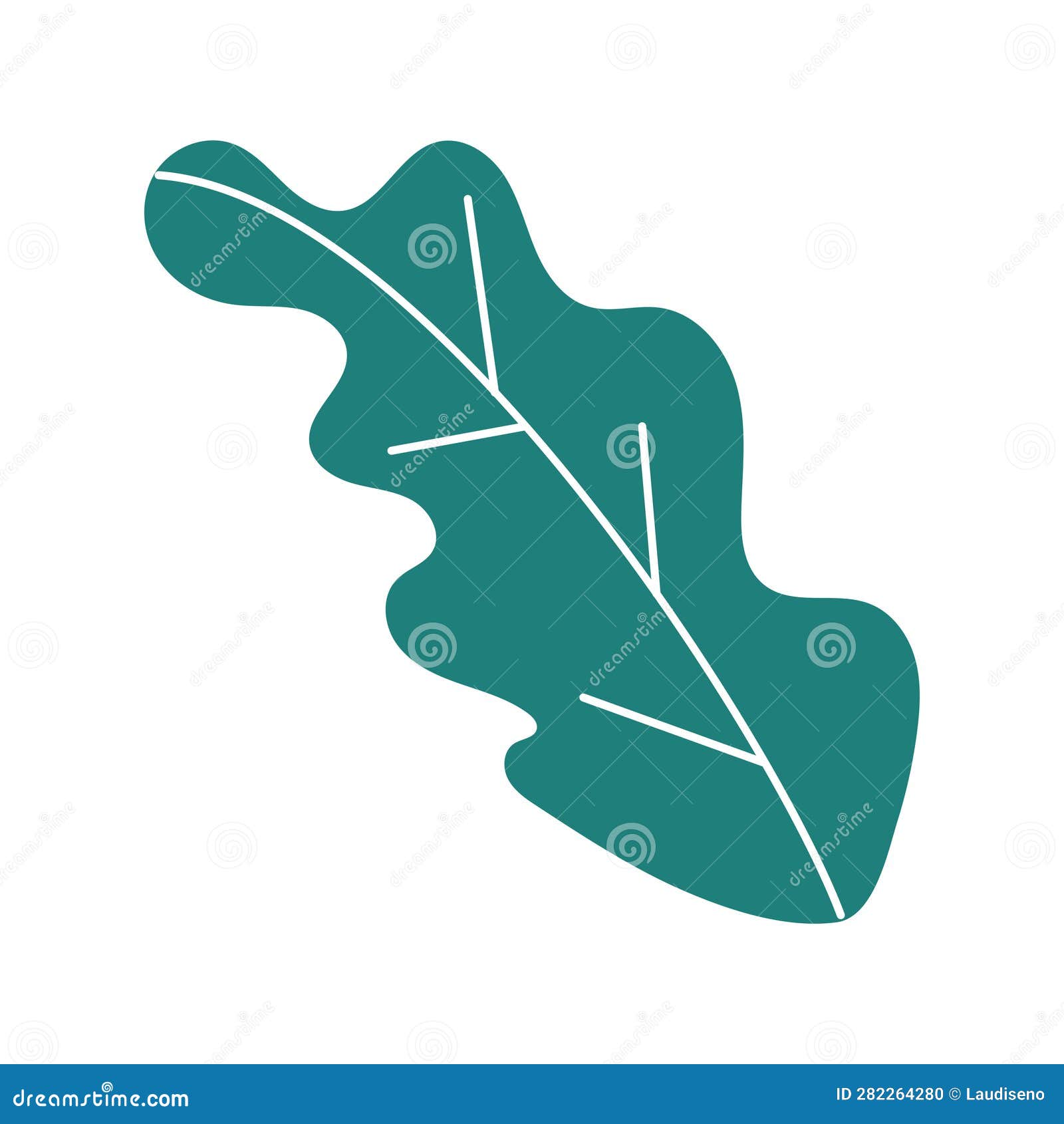 Isolated Colored Natural Leaf Icon Vector Stock Illustration ...