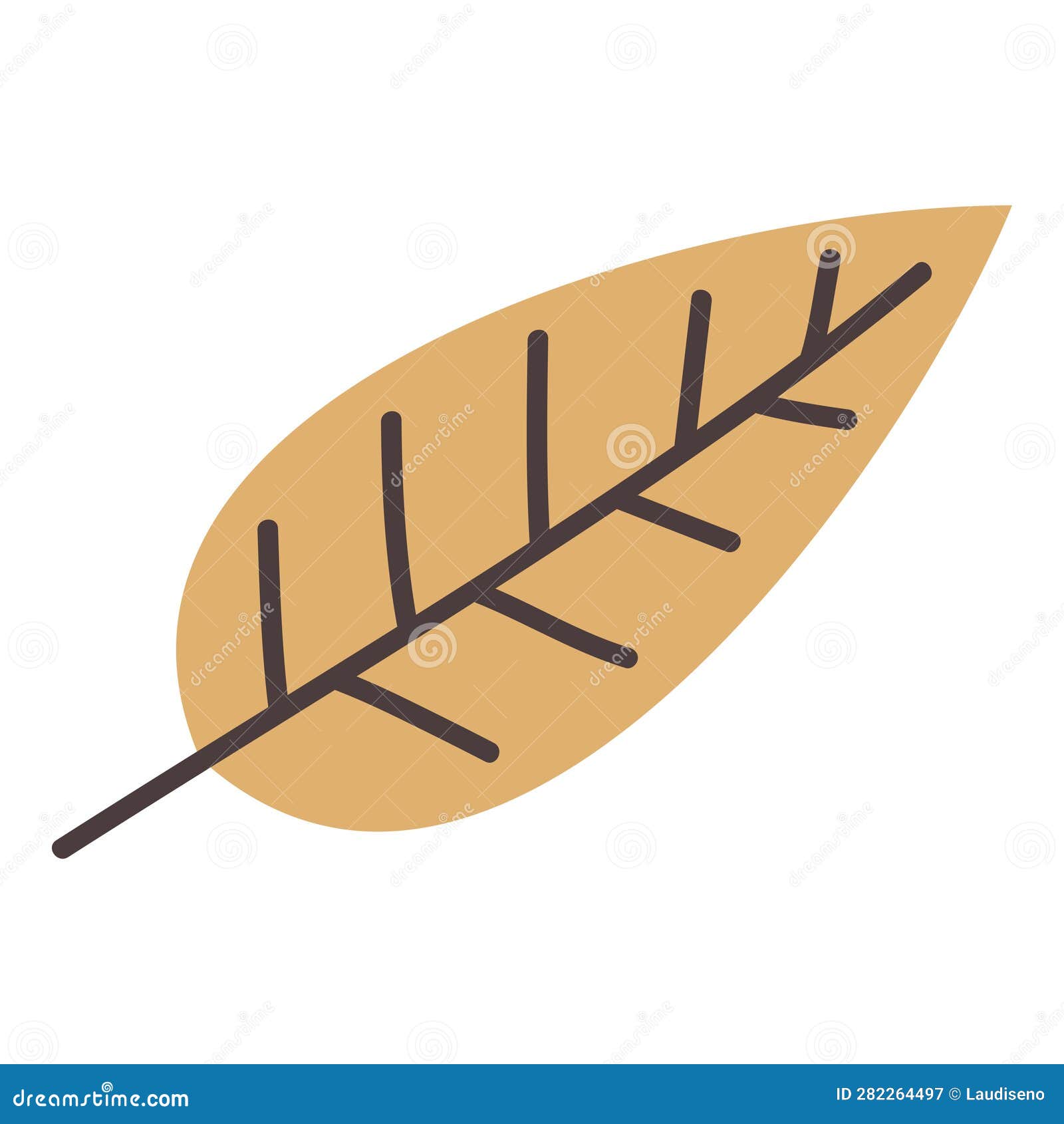 Isolated Colored Natural Leaf Icon Vector Stock Vector - Illustration ...