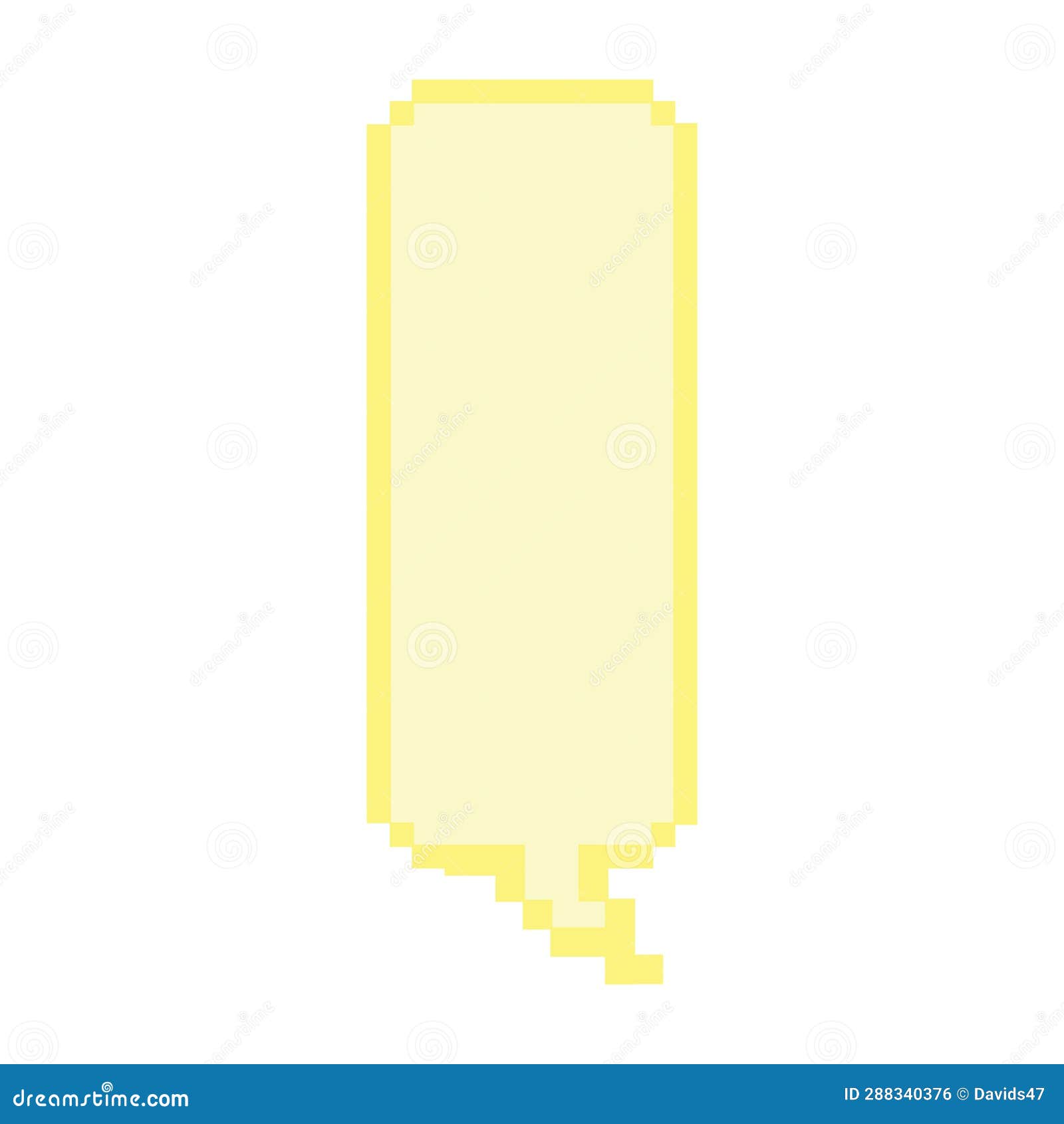 Isolated Colored Pixelated Comic Speech Bubble Chat Vector Stock ...