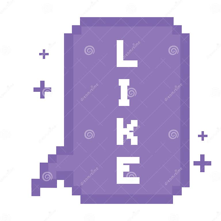 Isolated Colored Pixelated Comic Speech Bubble Chat Vector Stock ...