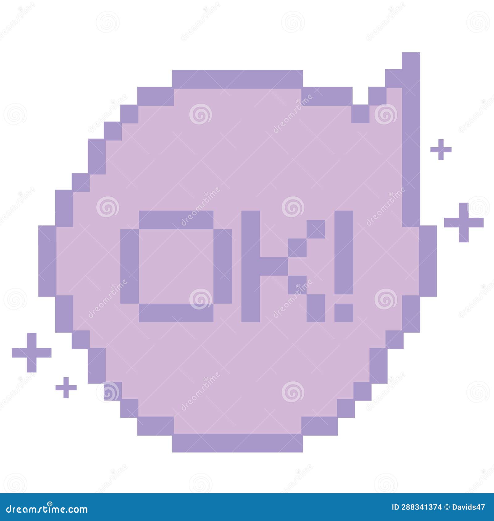 Isolated Colored Pixelated Comic Speech Bubble Chat Vector Stock Vector ...