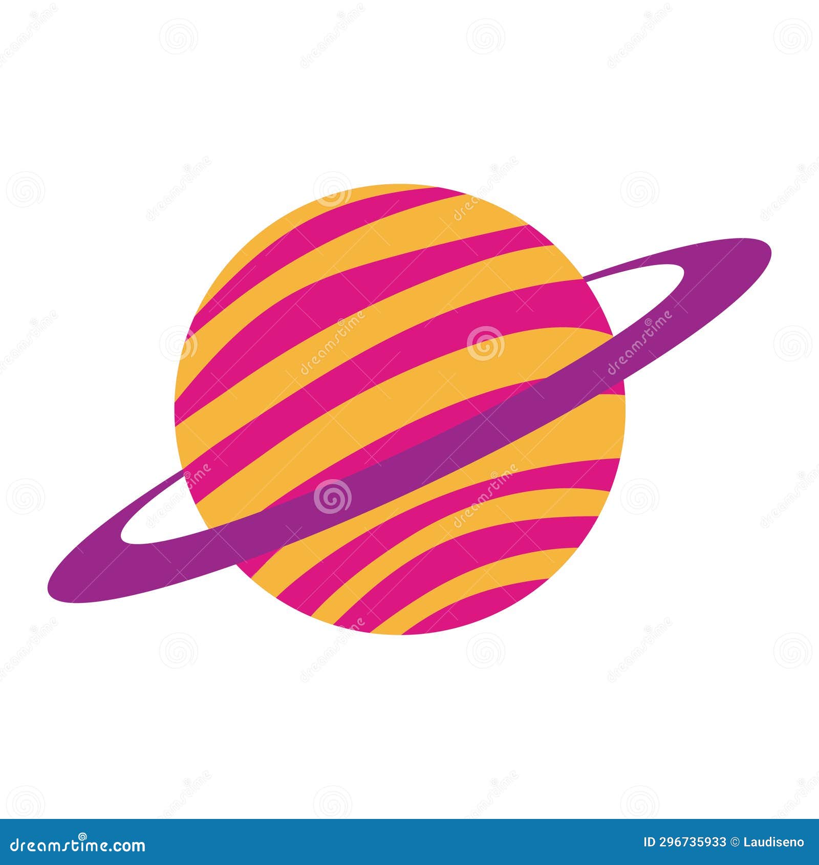 Isolated Colored Planet Icon Vector Stock Vector - Illustration of ...