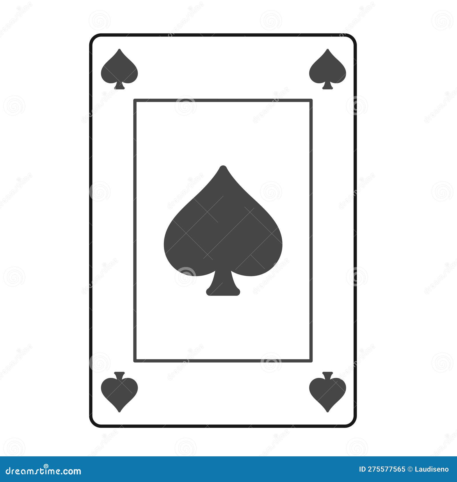 Isolated Colored Poker Card Icon Vector Stock Vector - Illustration of ...