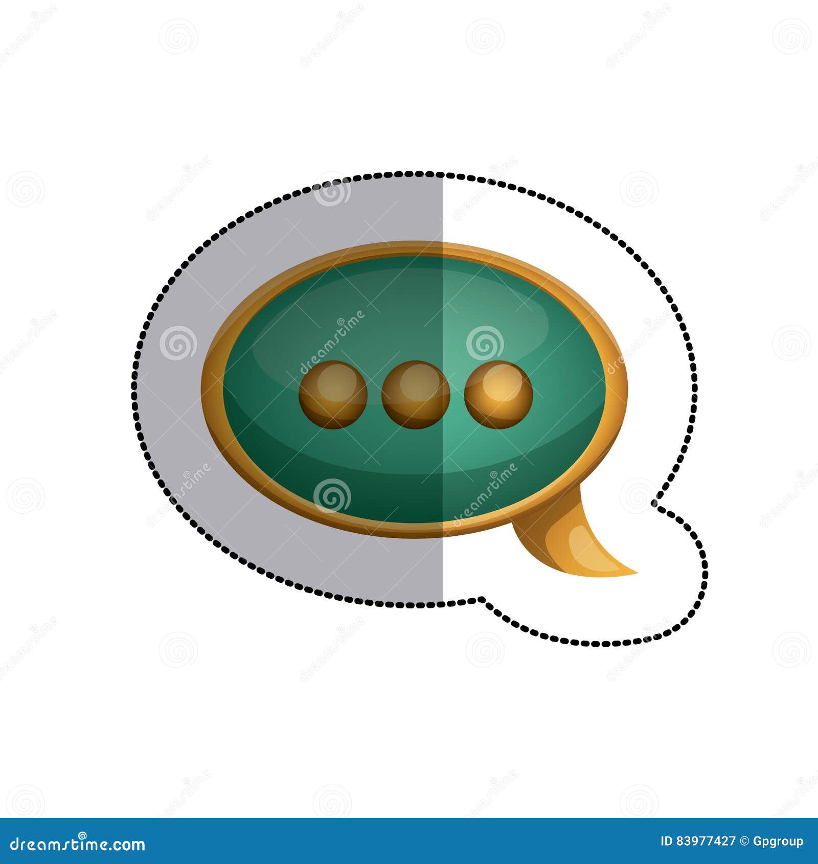 Isolated Communication Bubble Design Stock Vector - Illustration of ...