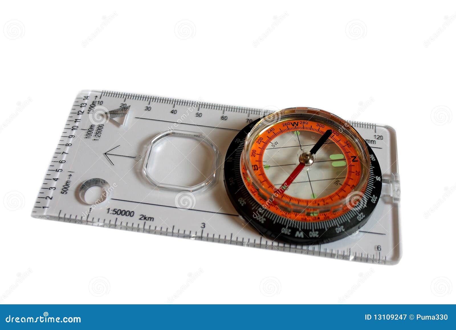 Isolated compass stock image. Image of south, white, bearing - 13109247