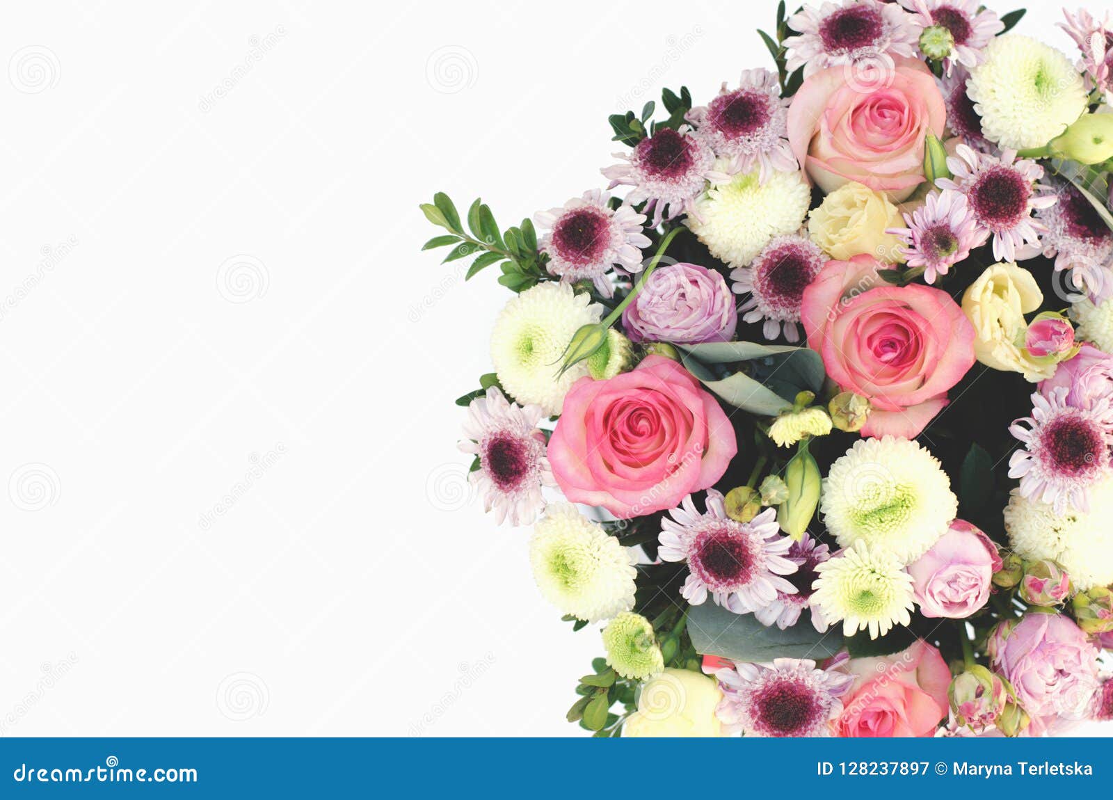 Composition of flowers. stock image. Image of blog, gift - 128237897