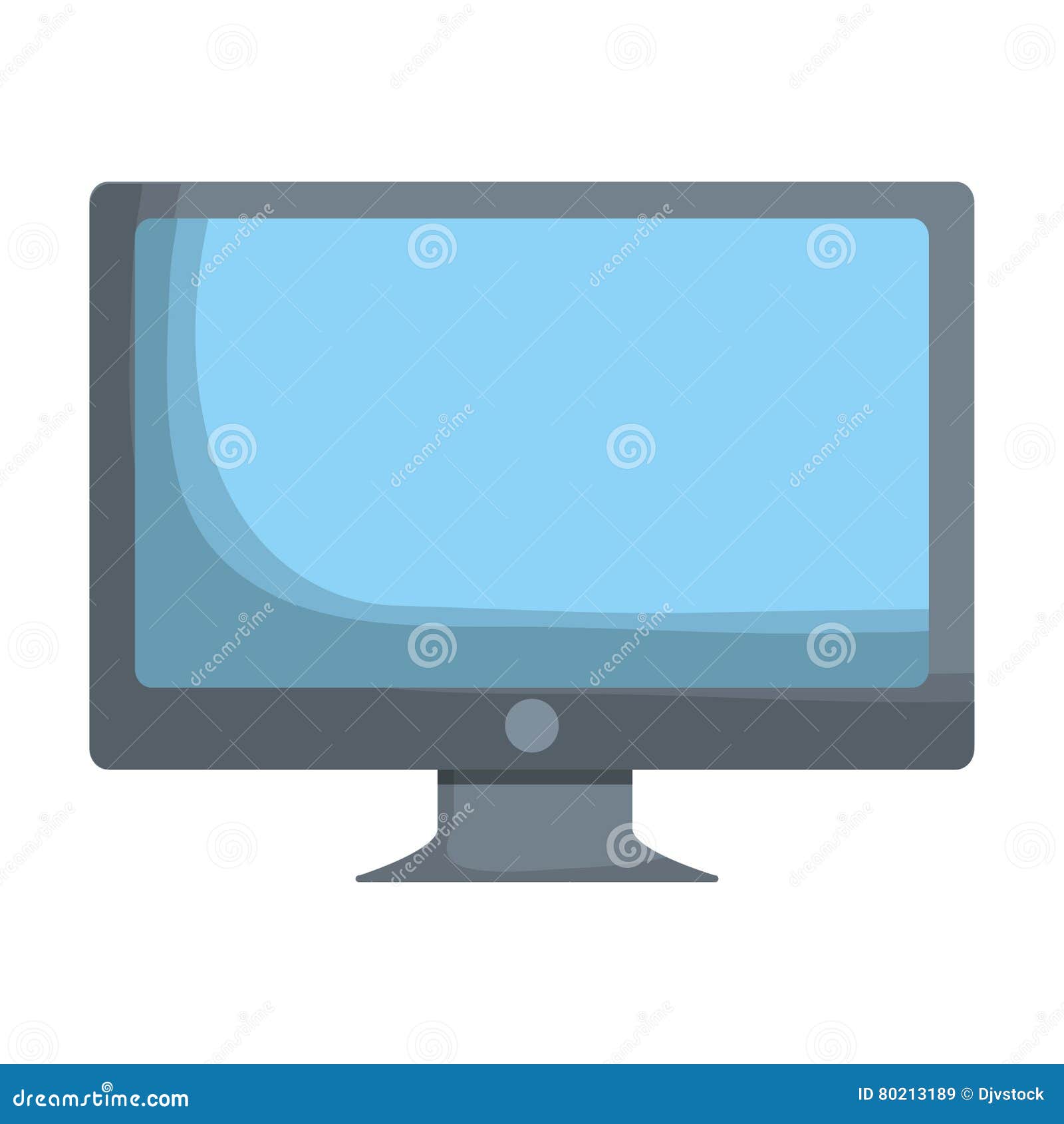 Isolated Computer Device Design Stock Vector - Illustration of ...