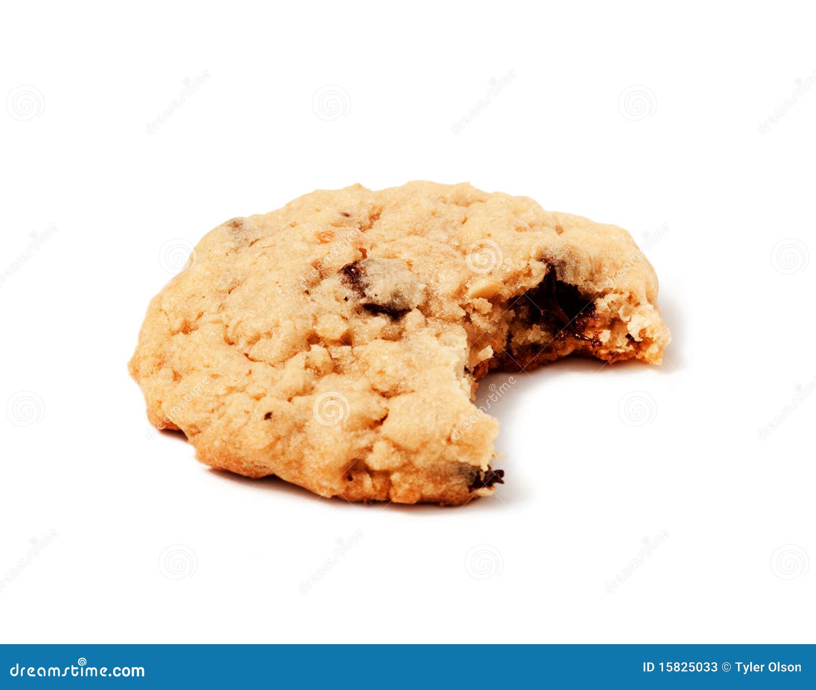 Isolated Cookie stock image. Image of snack, biscuit - 15825033
