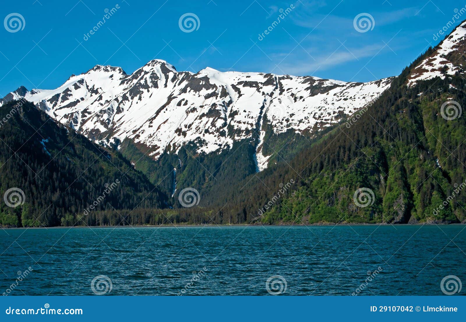 Isolated Cove in Alaska stock photo. Image of alaskan - 29107042