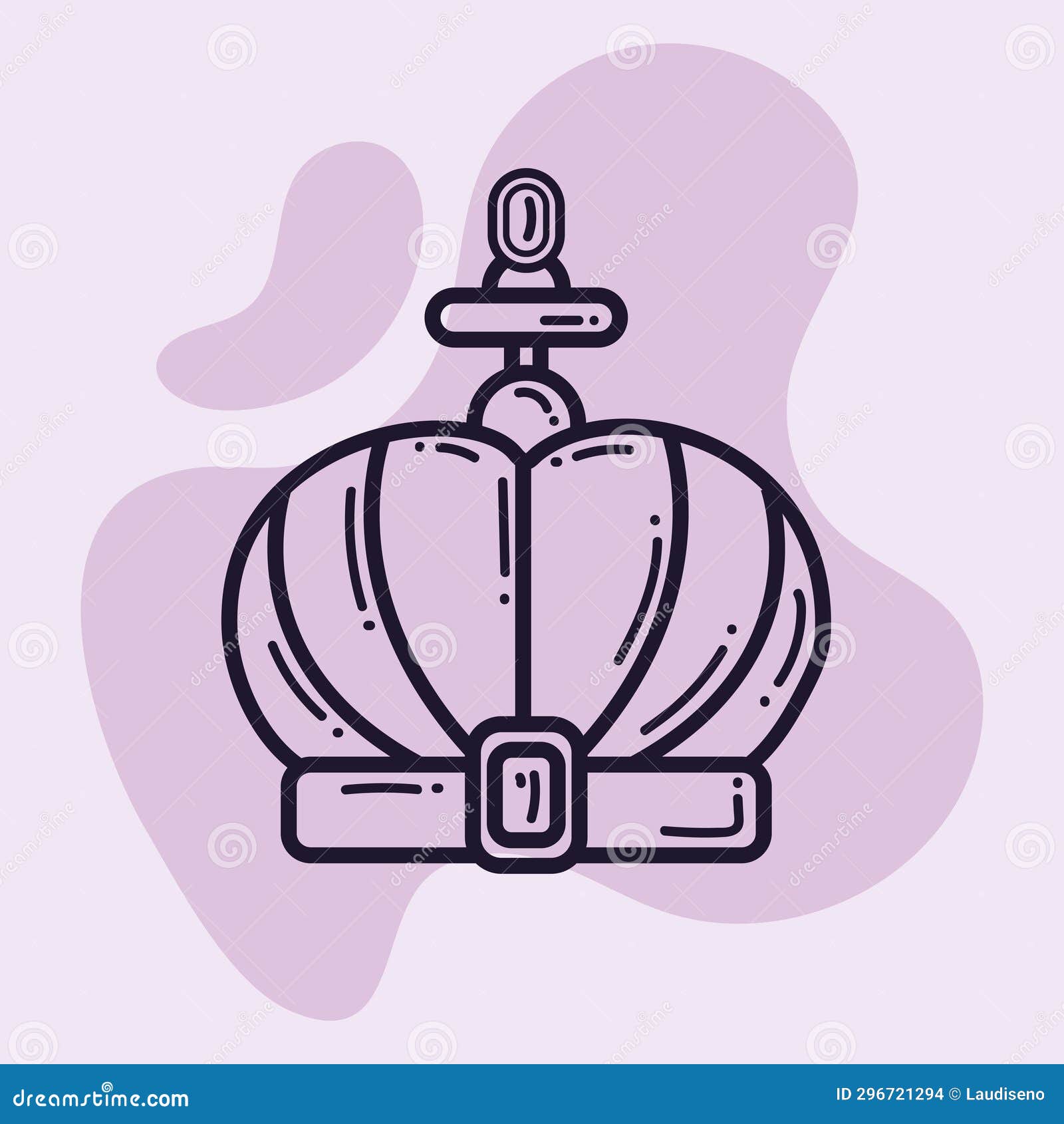 Isolated Crown Icon Royalty Icon Vector Stock Illustration ...