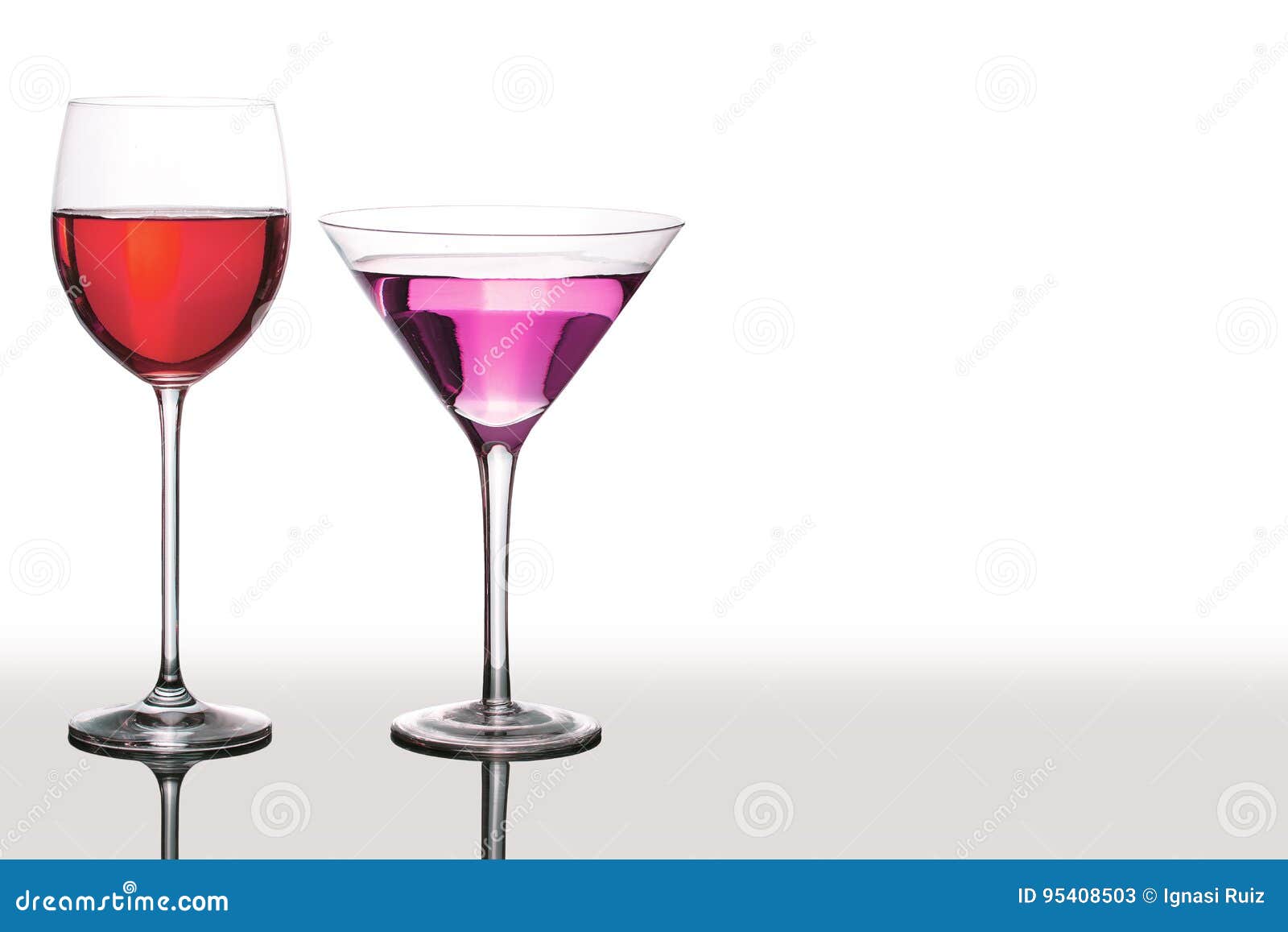 Isolated Cup with Color Liquids Stock Image - Image of green, cold ...