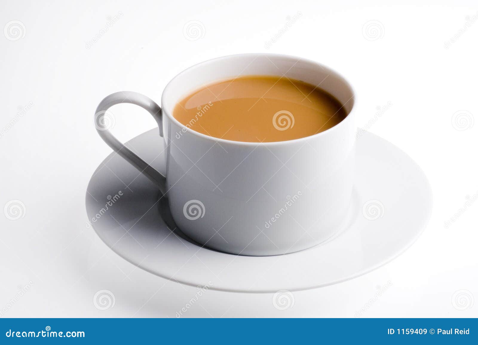 Isolated Cup of English Tea Stock Image - Image of tasteful, isolated ...