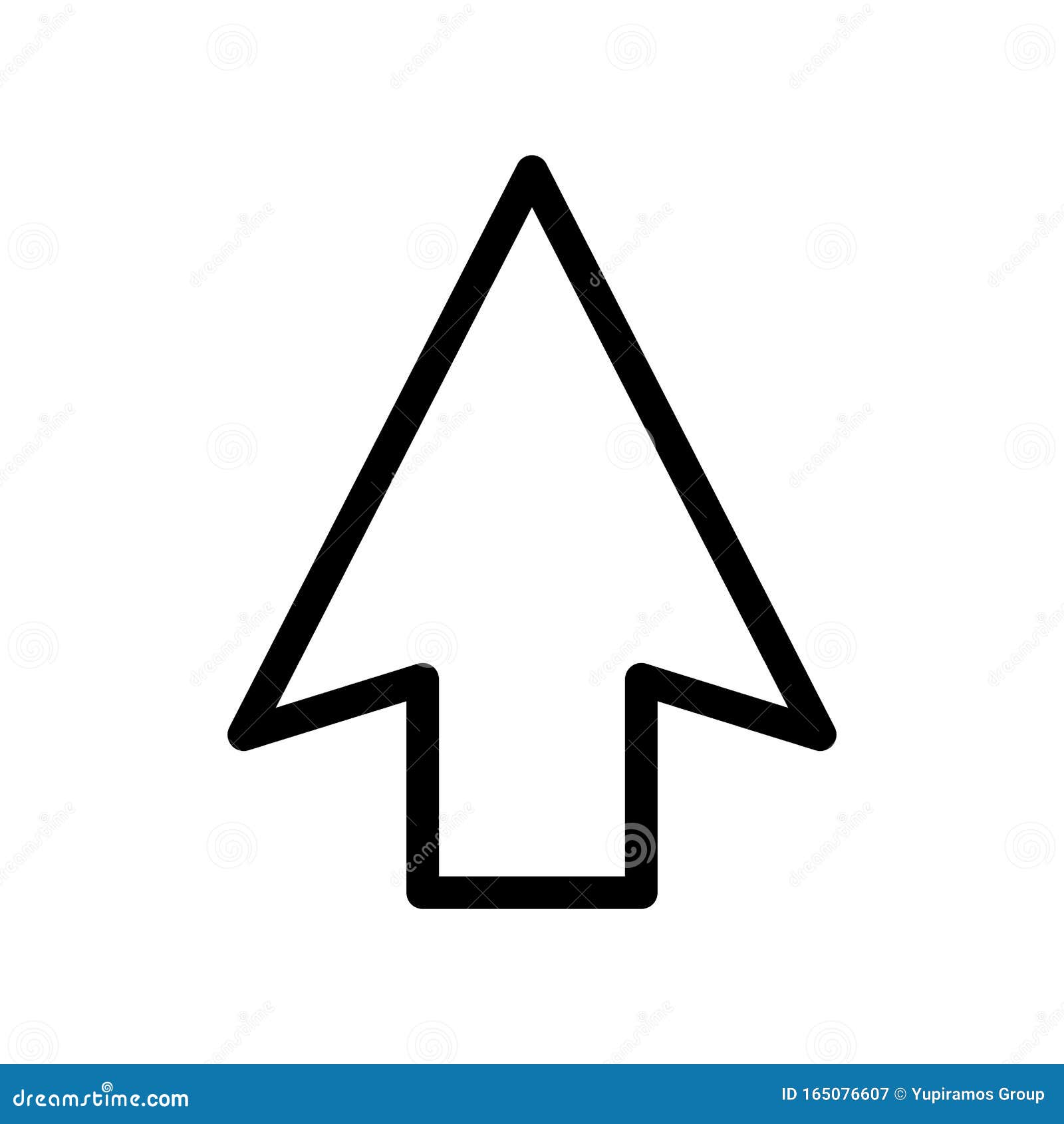 Isolated Cursor Arrow Vector Design Stock Vector - Illustration of ...