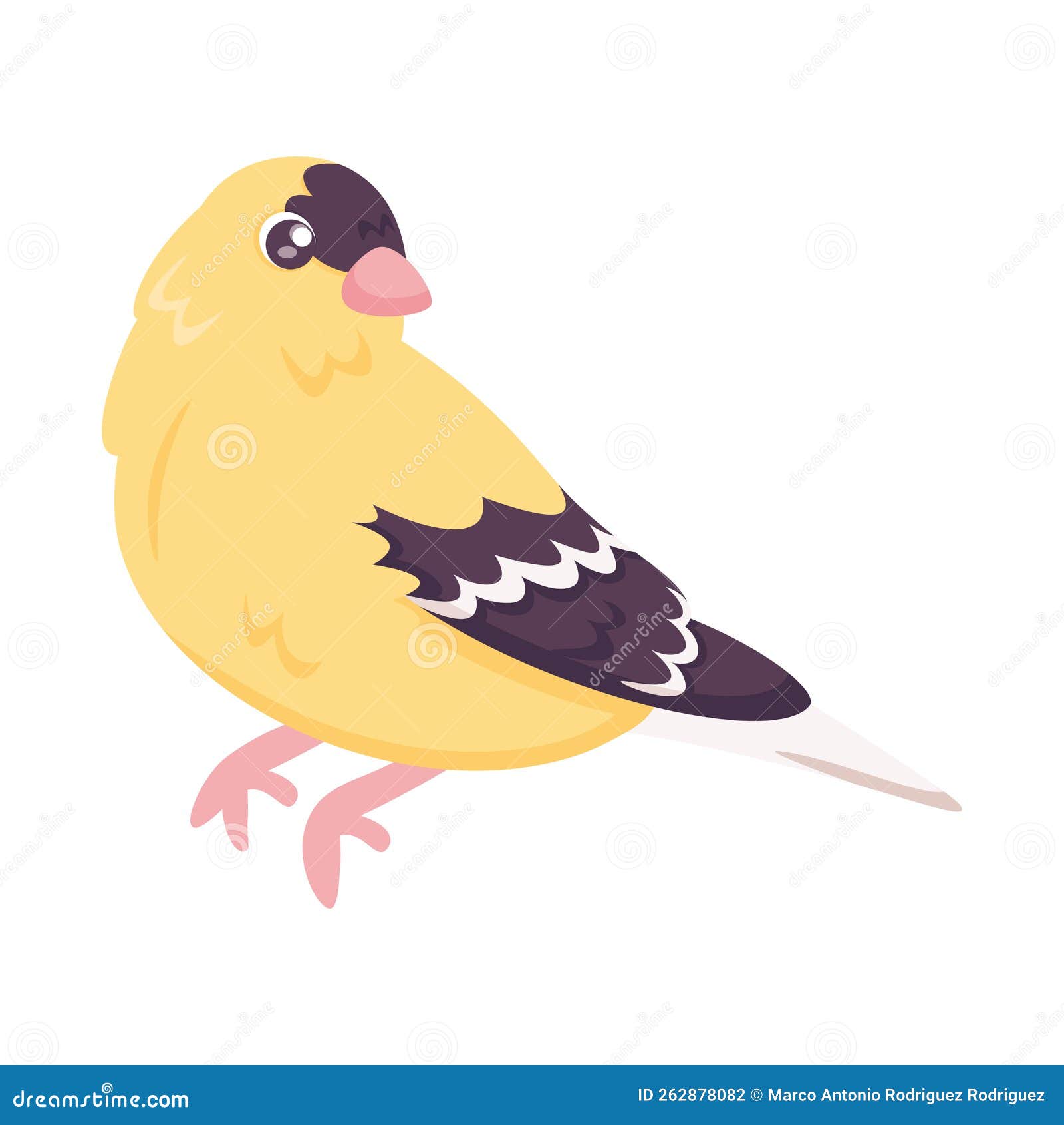 Isolated Cute Bird Icon Animal Vector Stock Vector - Illustration of ...