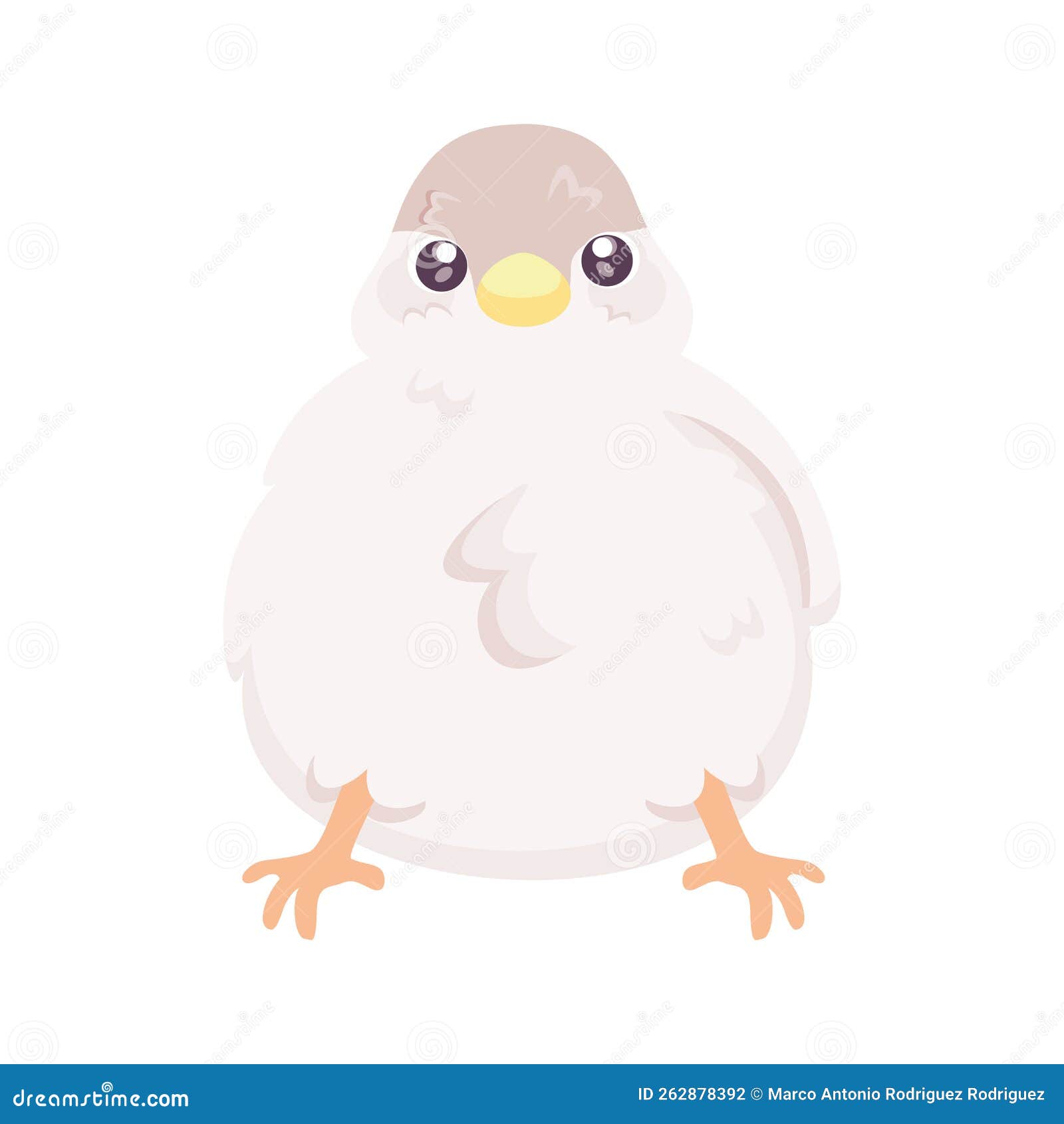 Isolated Cute Bird Icon Animal Vector Stock Vector - Illustration of ...