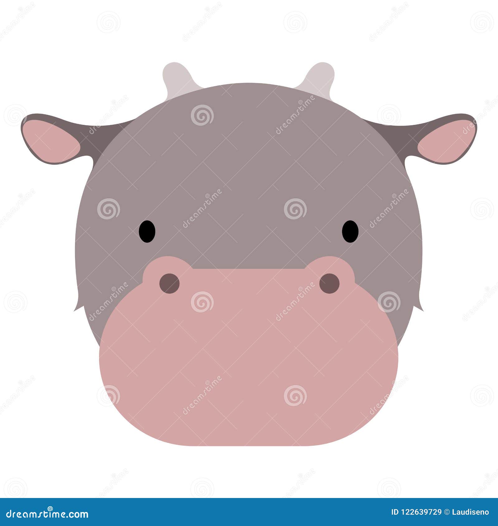 Isolated cute cow avatar stock vector. Illustration of mammal - 122639729