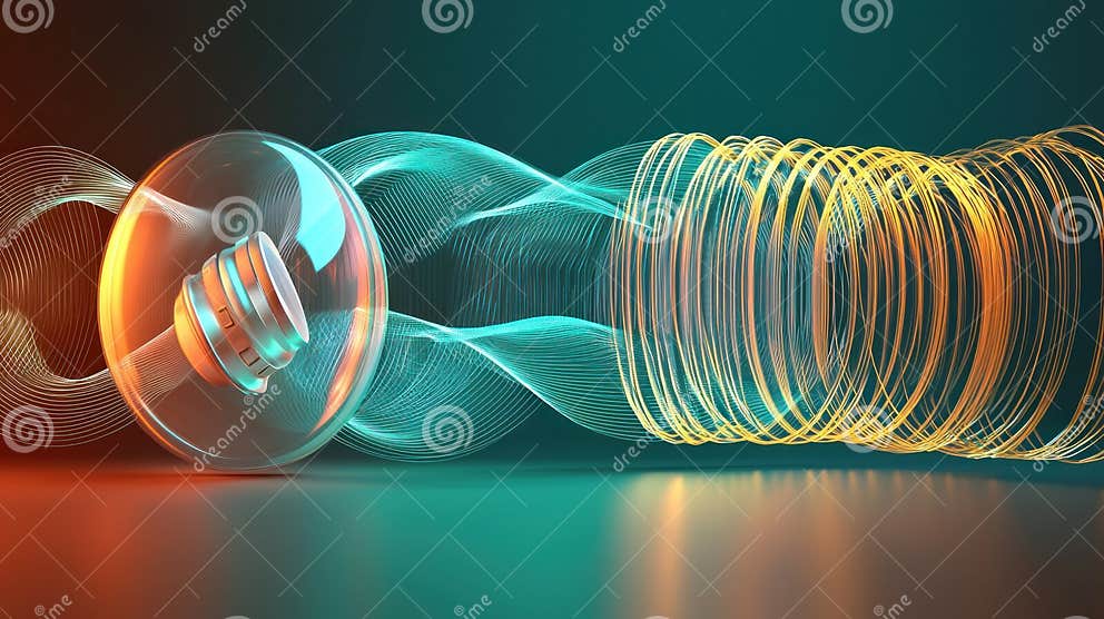 Isolated 3D Minimalist Image with Accelerometer on Banner Stock ...